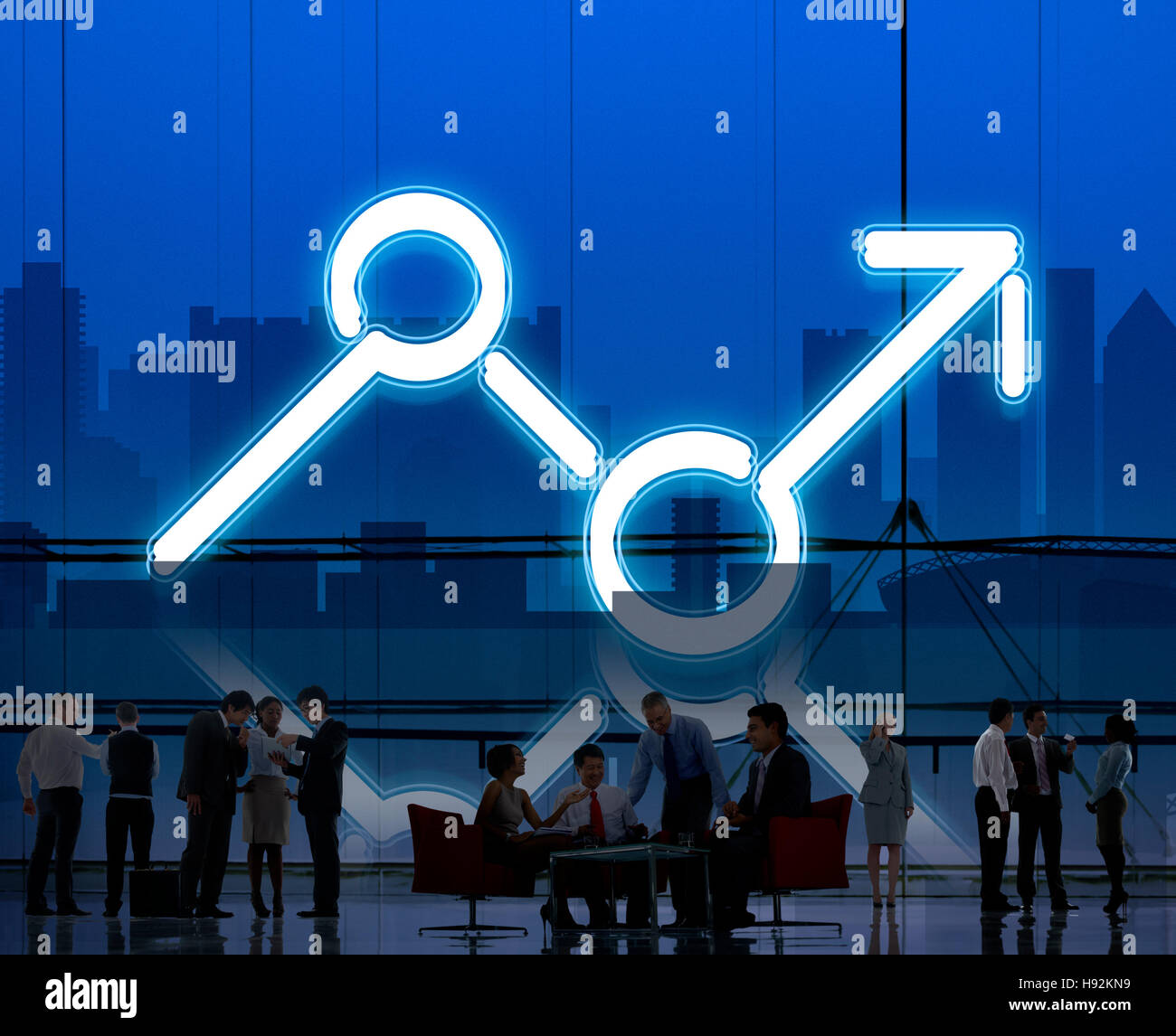 Graph Chart Data Information Business Concept Stock Photo - Alamy