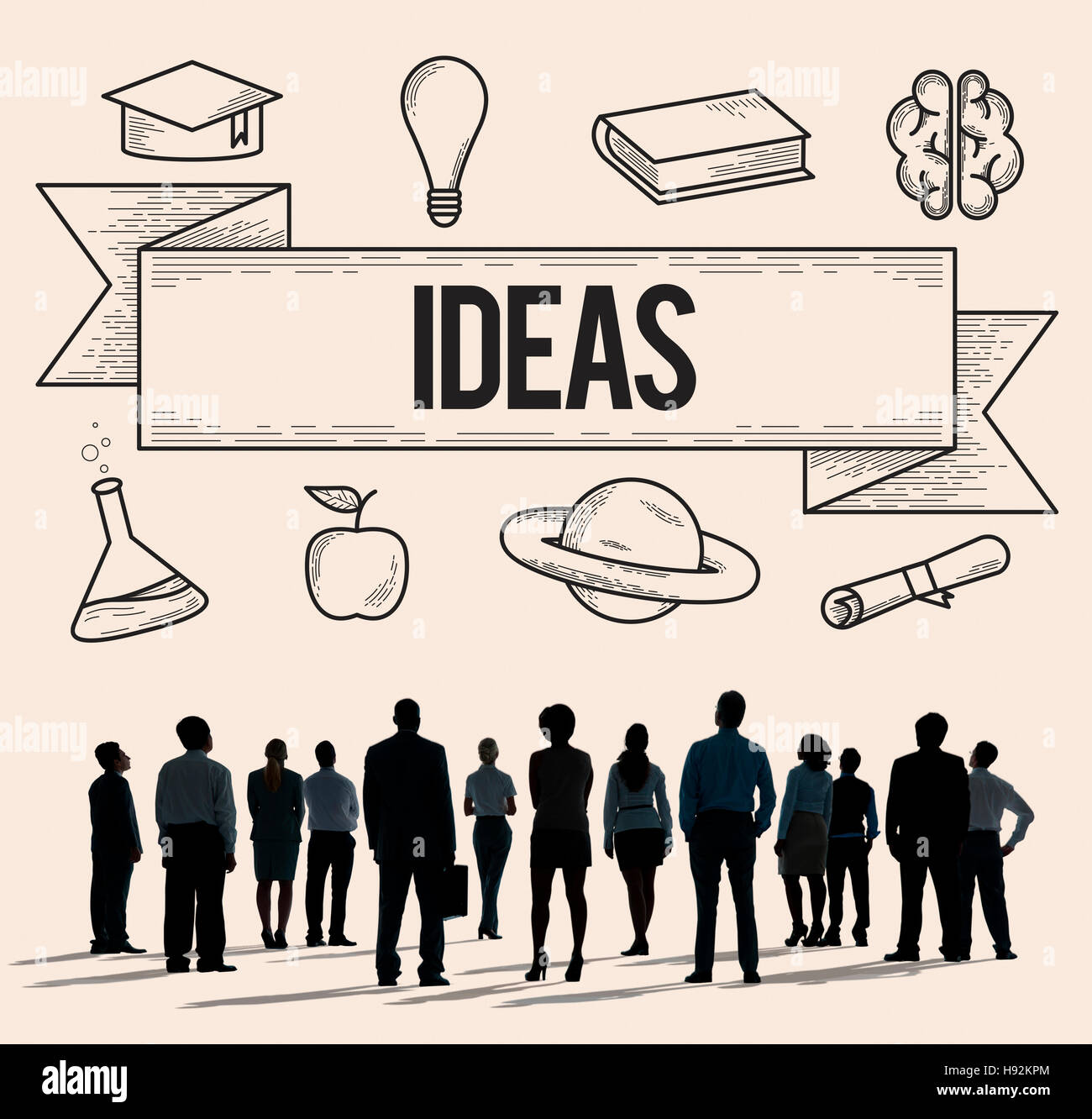 Education Learning Ideas Study Knowledge Concept Stock Photo - Alamy