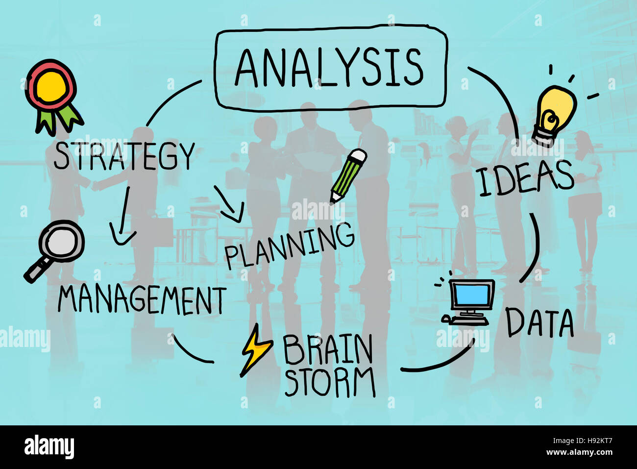 Analysis Strategy Study Information Planning Concept Stock Photo - Alamy