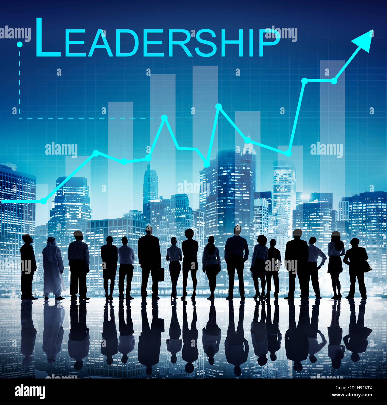 Leadership Management Skills Leader Support Concept Stock Photo - Alamy
