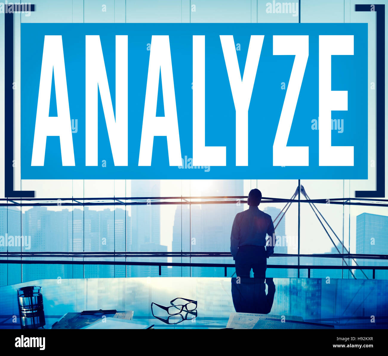 Analyze Evaluation Consideration Planning Strategy Concept Stock Photo ...