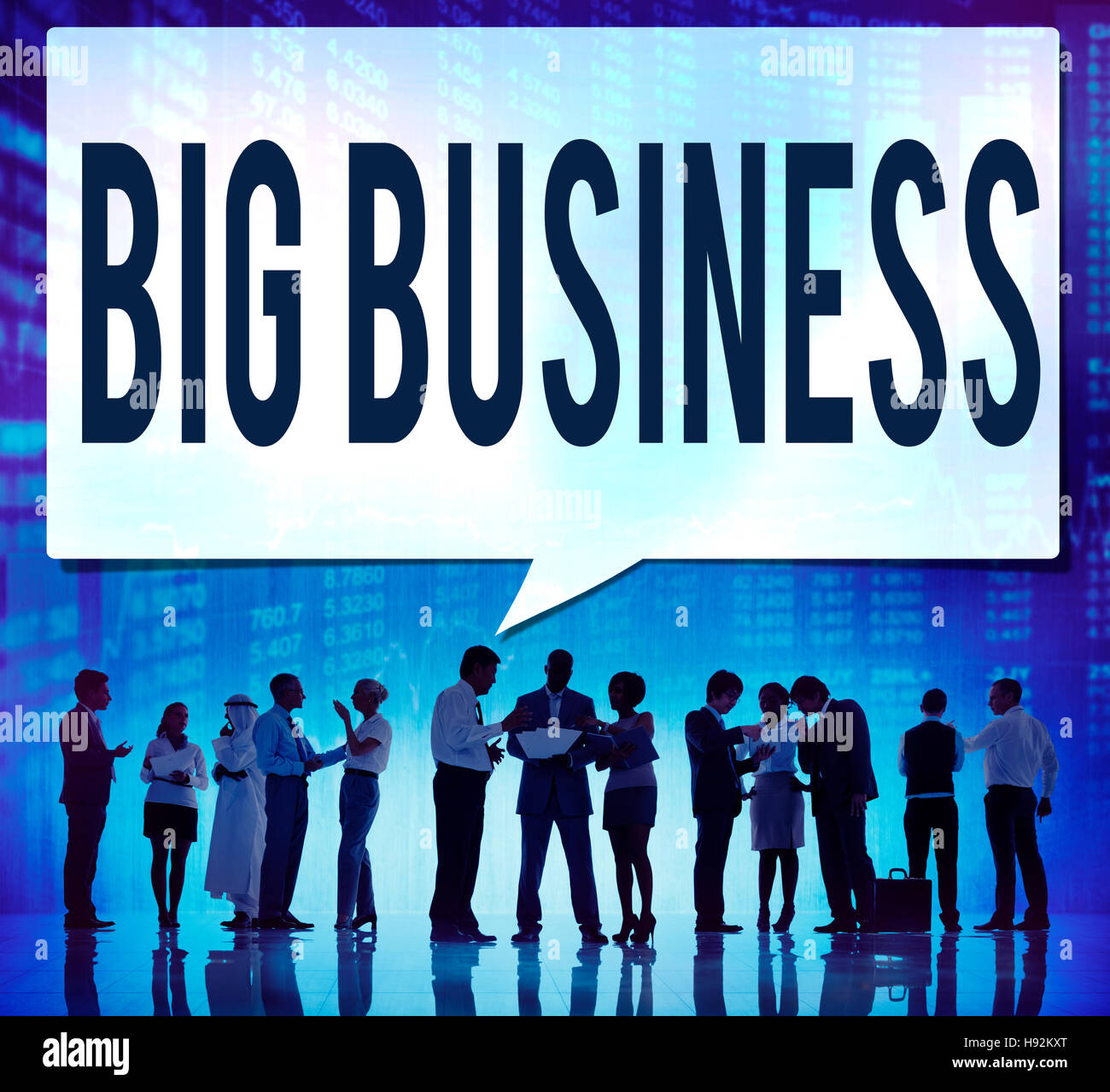 Big Business Competition Capitalism Corporate Concept Stock Photo - Alamy