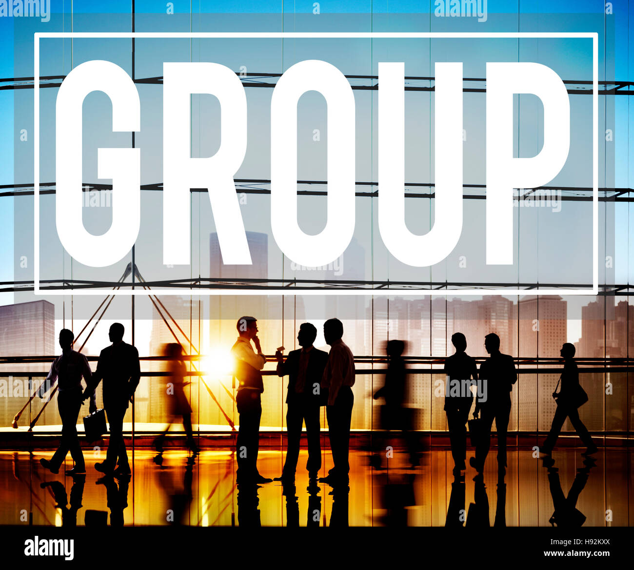 Gruop Union Team Organization Partnership Concept Stock Photo - Alamy