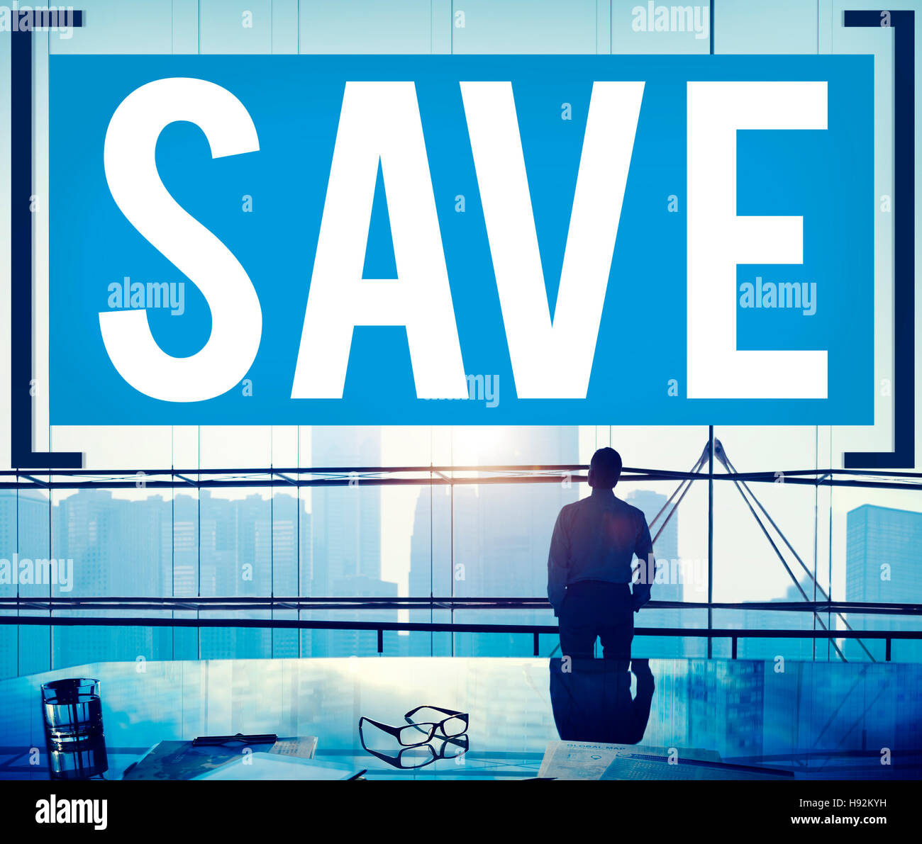 Save Saving Accounting Banking Investment Concept Stock Photo - Alamy