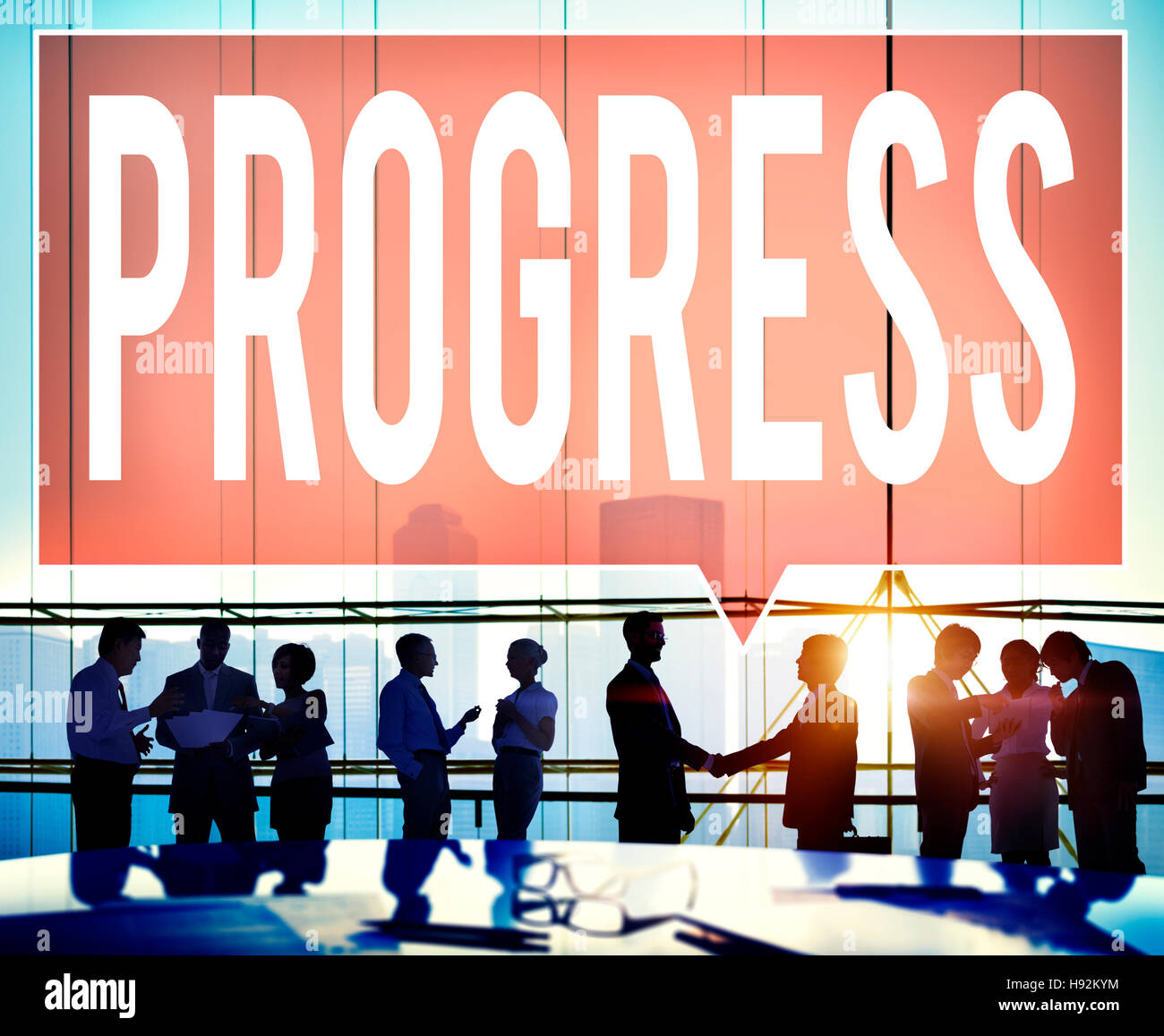 Progress Innovation Vision Improvement Innovation Concept Stock Photo ...