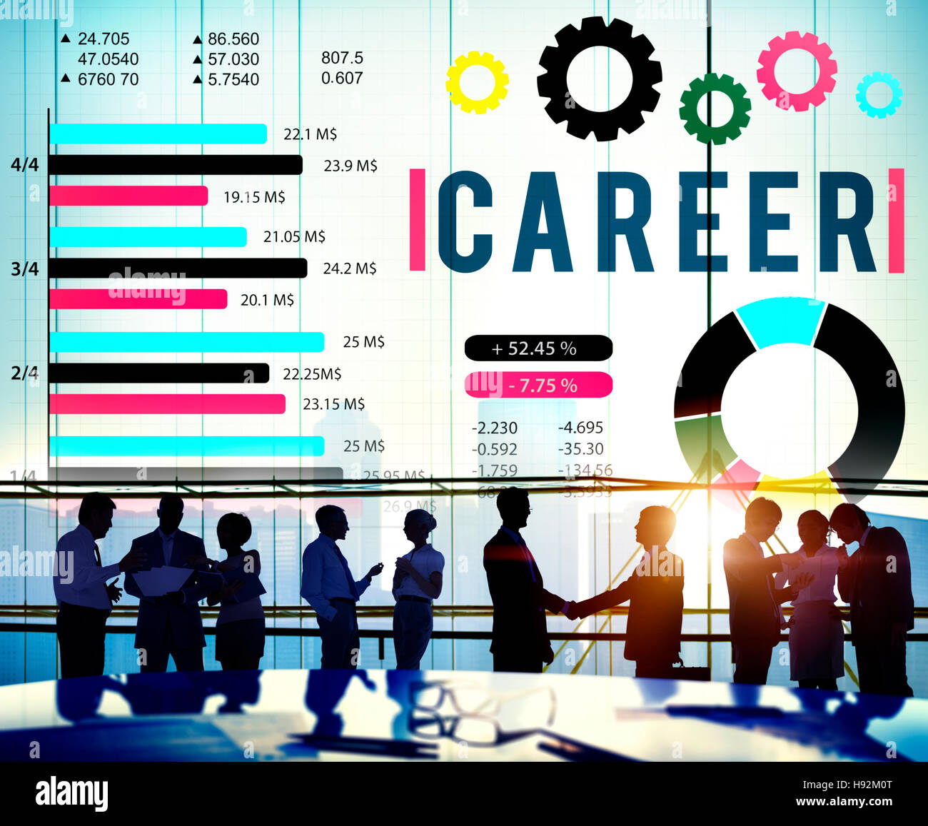 Job Career Occupation Working Concept Stock Photo - Alamy