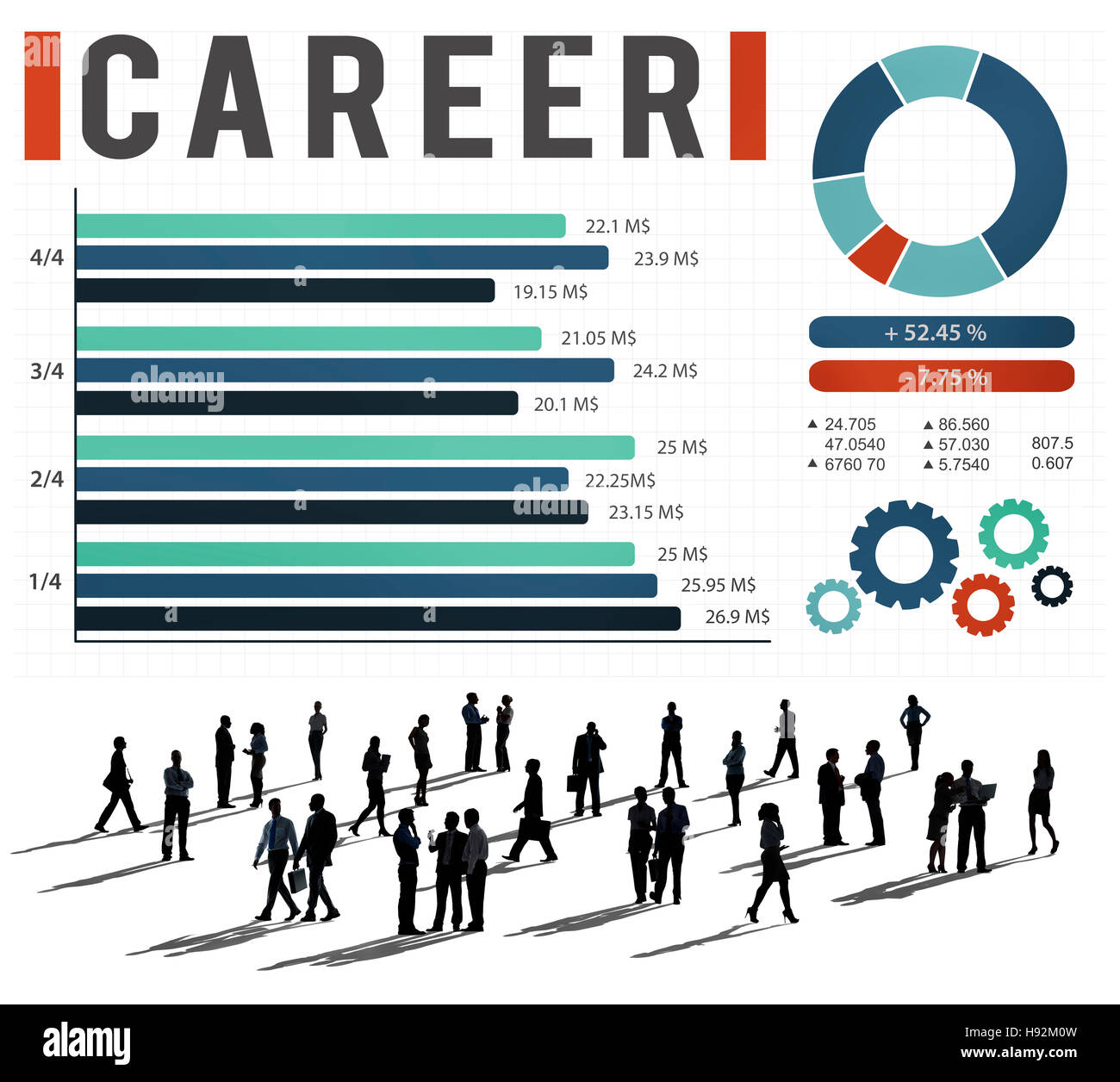 Job Career Occupation Working Concept Stock Photo - Alamy