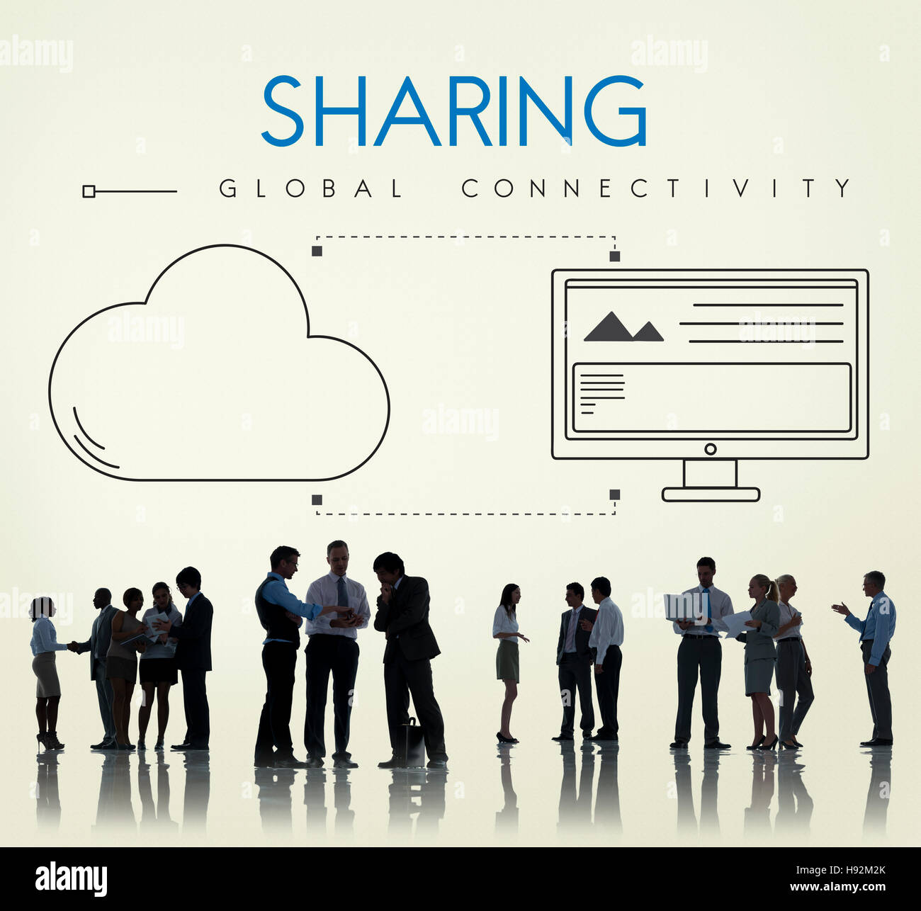 Network Cloud Backup Storage Download Concept Stock Photo - Alamy