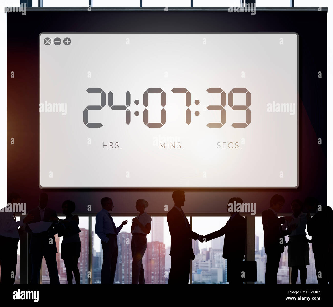 Clock Watch Time Alarm Timer Concept Stock Photo - Alamy