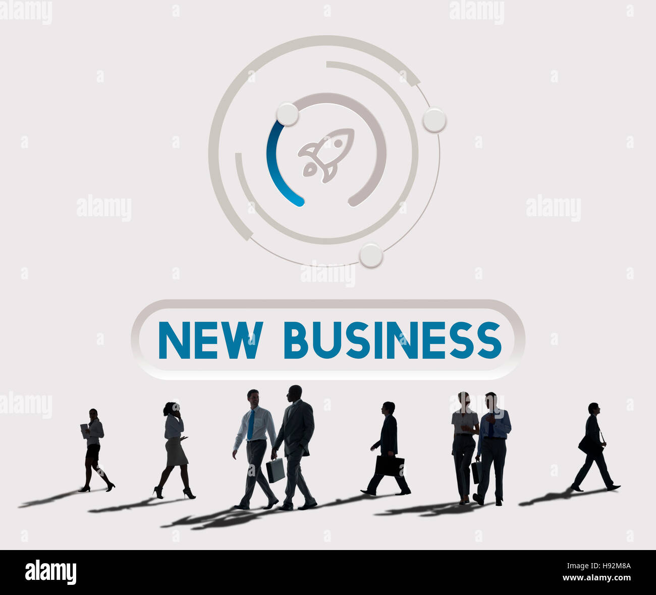 Start Up Business Rocket Ship Graphic Concept Stock Photo - Alamy