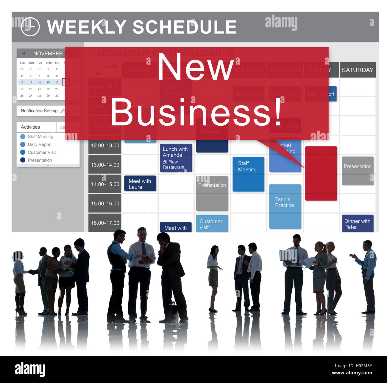 New Business Launch Innovation Startup Concept Stock Photo - Alamy