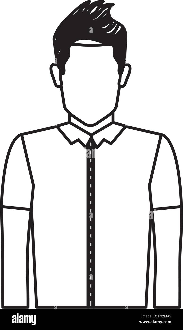 Man icon. Male avatar person human and people theme. Isolated design ...