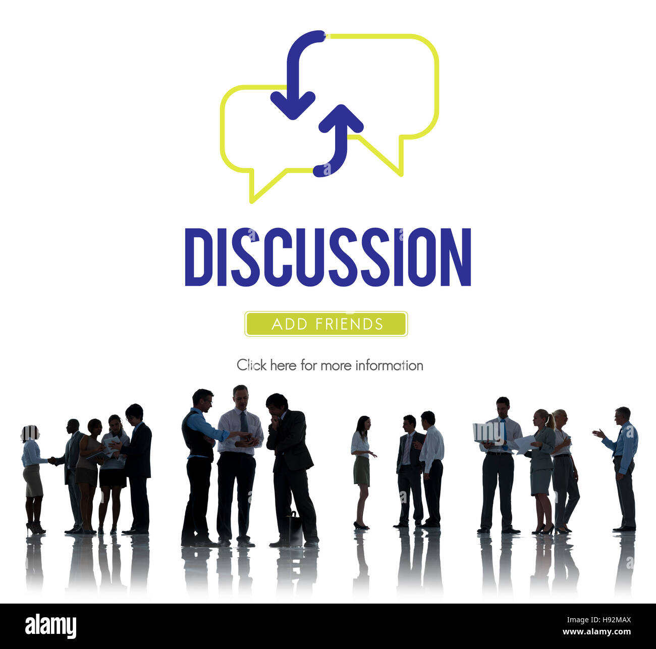 Business People Meeting Planning Discussion Concept Stock Photo - Alamy