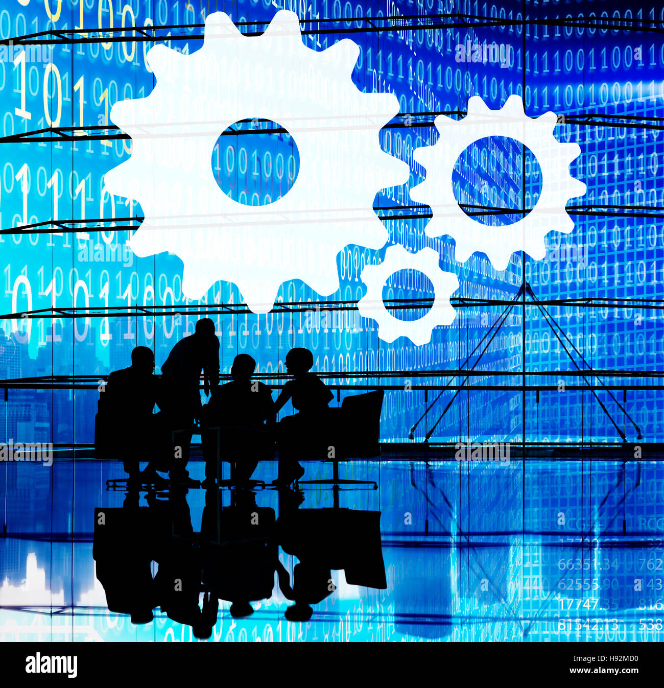 Collaboration Colleague Cooperation Connection Support Concept Stock ...