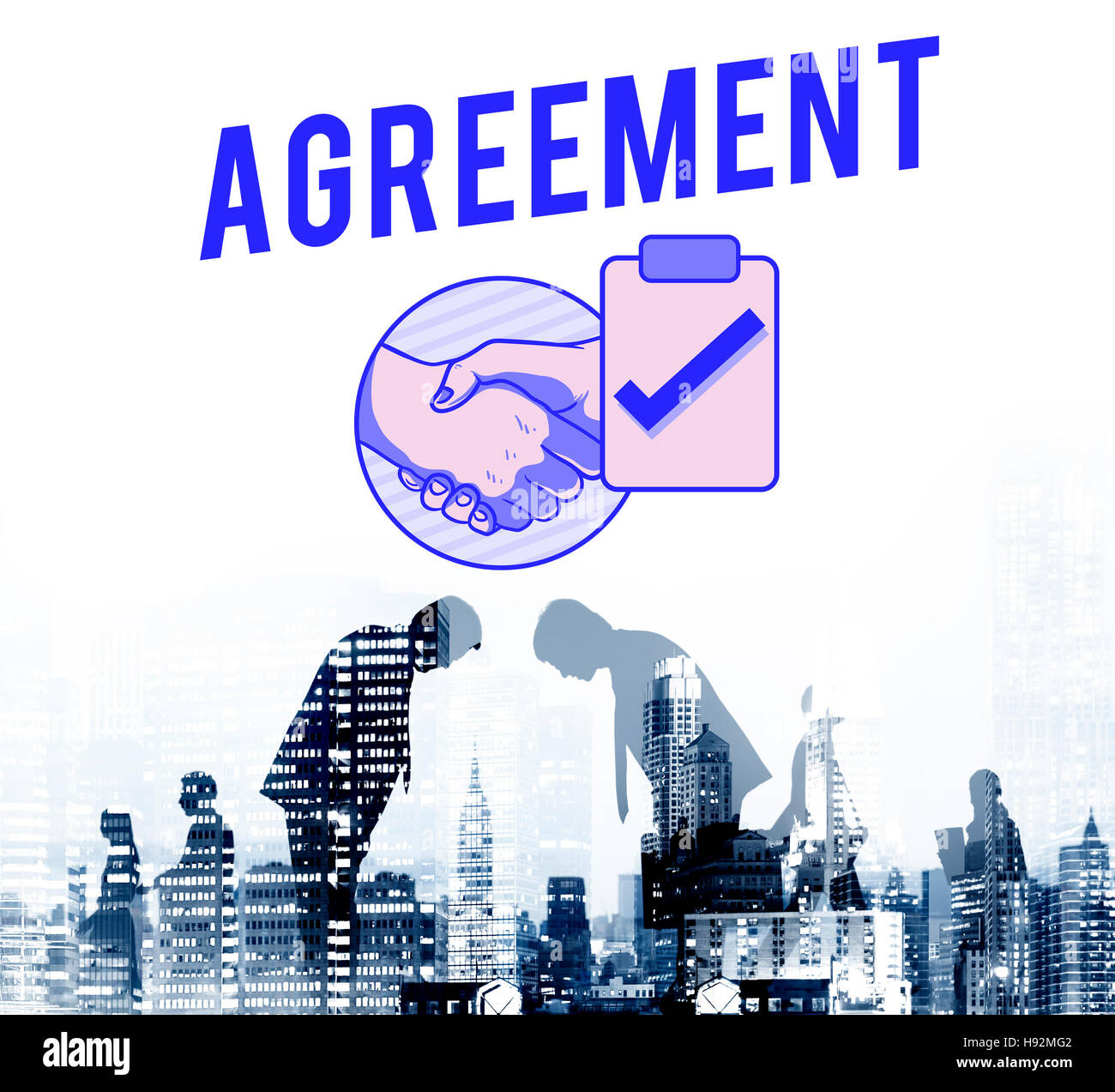 Business Agreement Deal Handshake Graphic Concept Stock Photo - Alamy