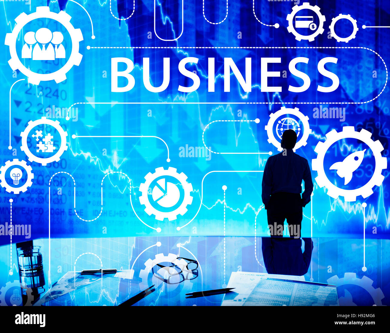 Business Strategy Growth Corporation Concept Stock Photo - Alamy