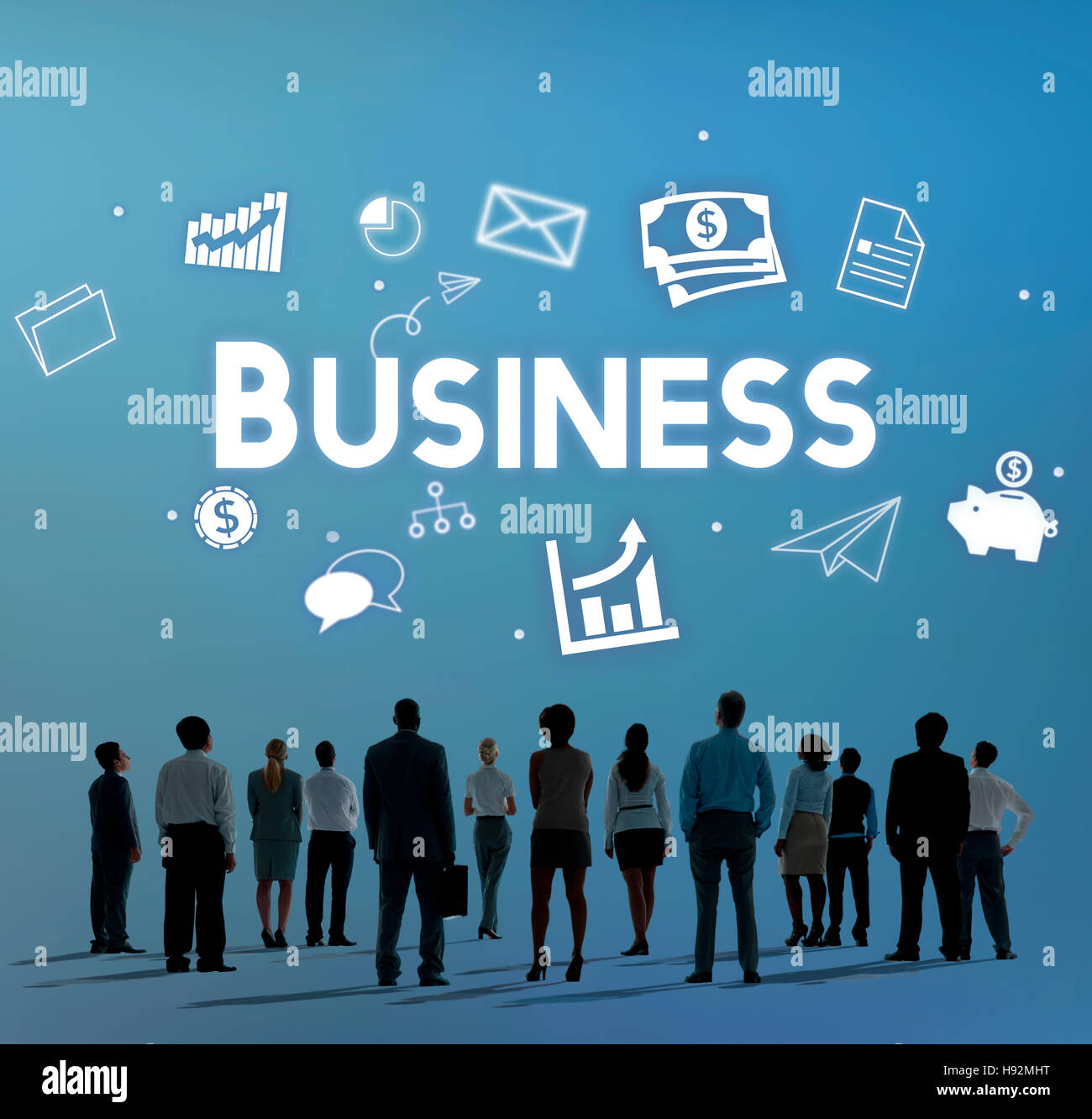 Business Company Strategy Vision Organization Concept Stock Photo - Alamy