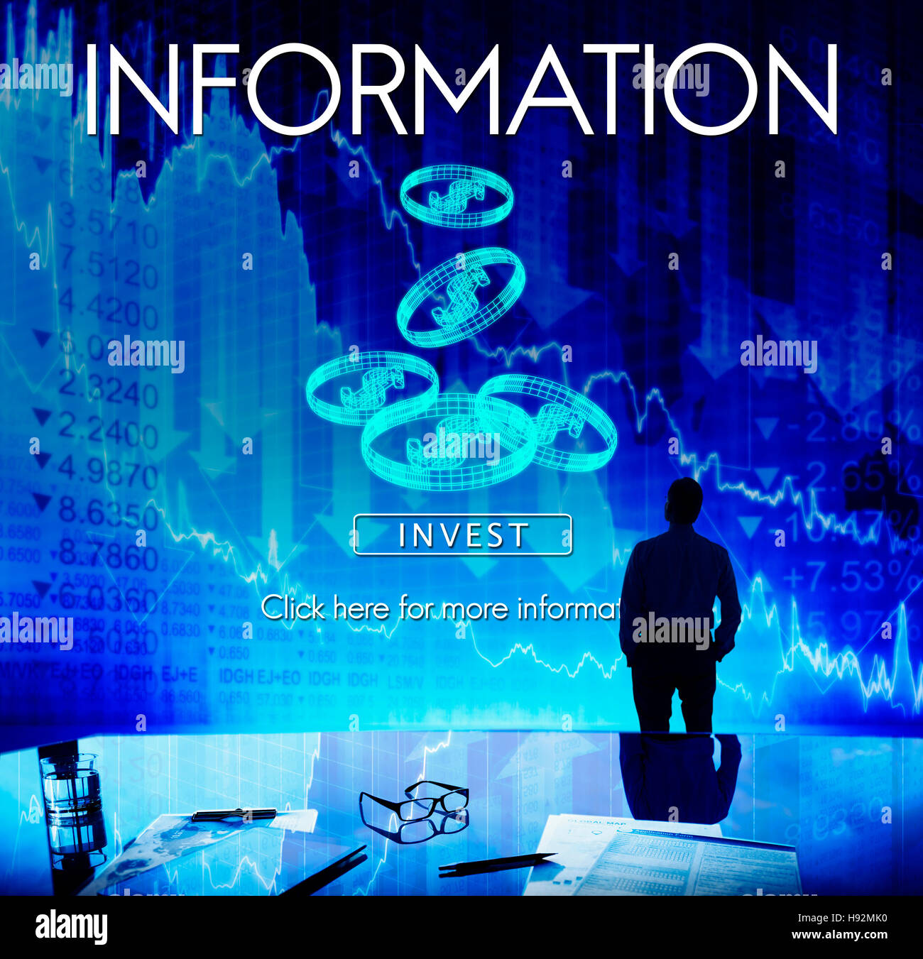 Information Content Research Sharing Statistics Concept Stock Photo - Alamy