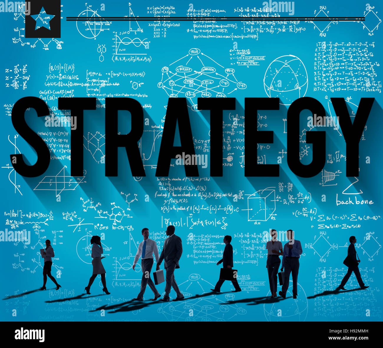 Strategy Vision Planning Target Goals Concept Stock Photo - Alamy