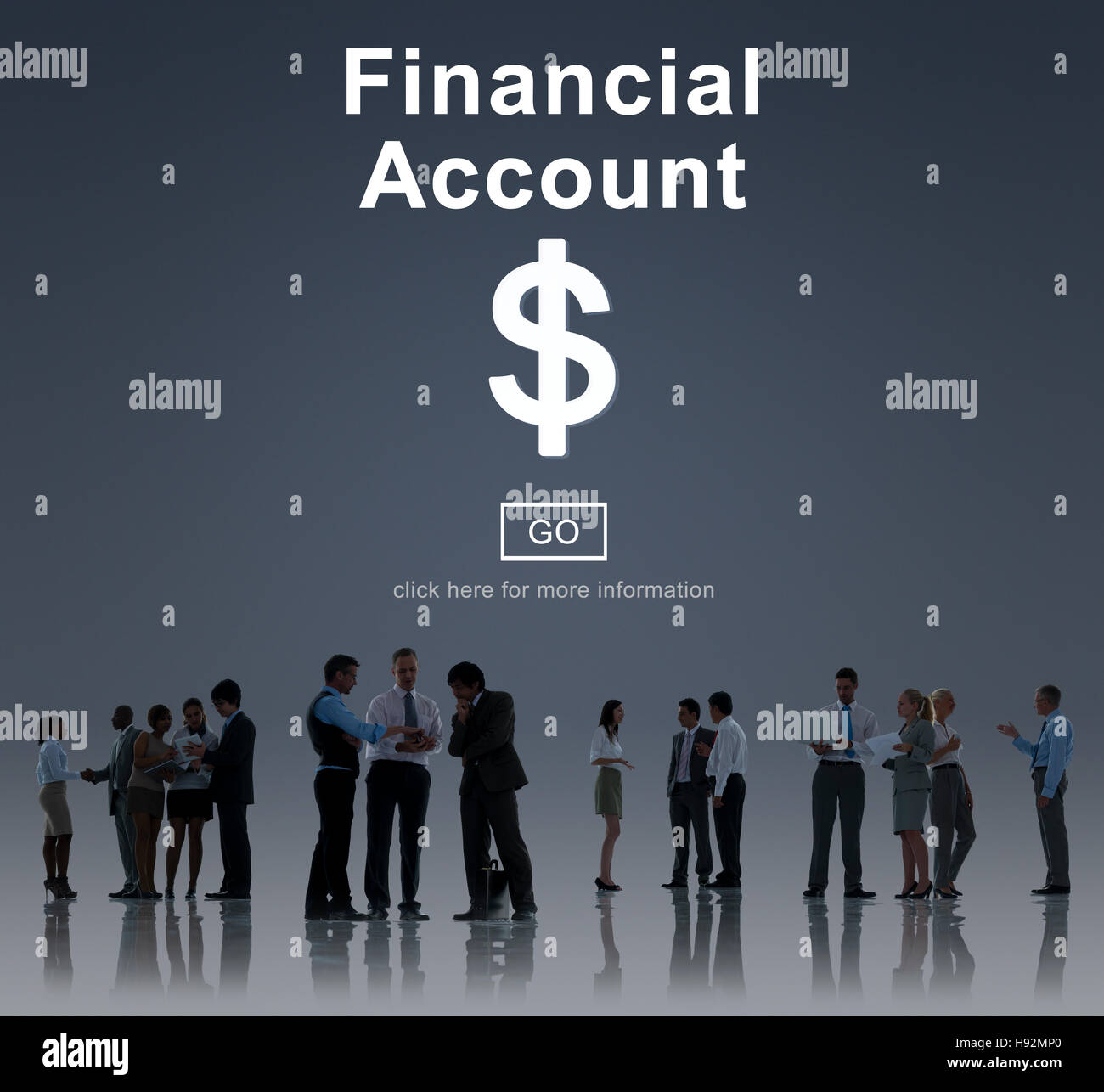 Financial Account Dollar Sign Go Concept Stock Photo - Alamy