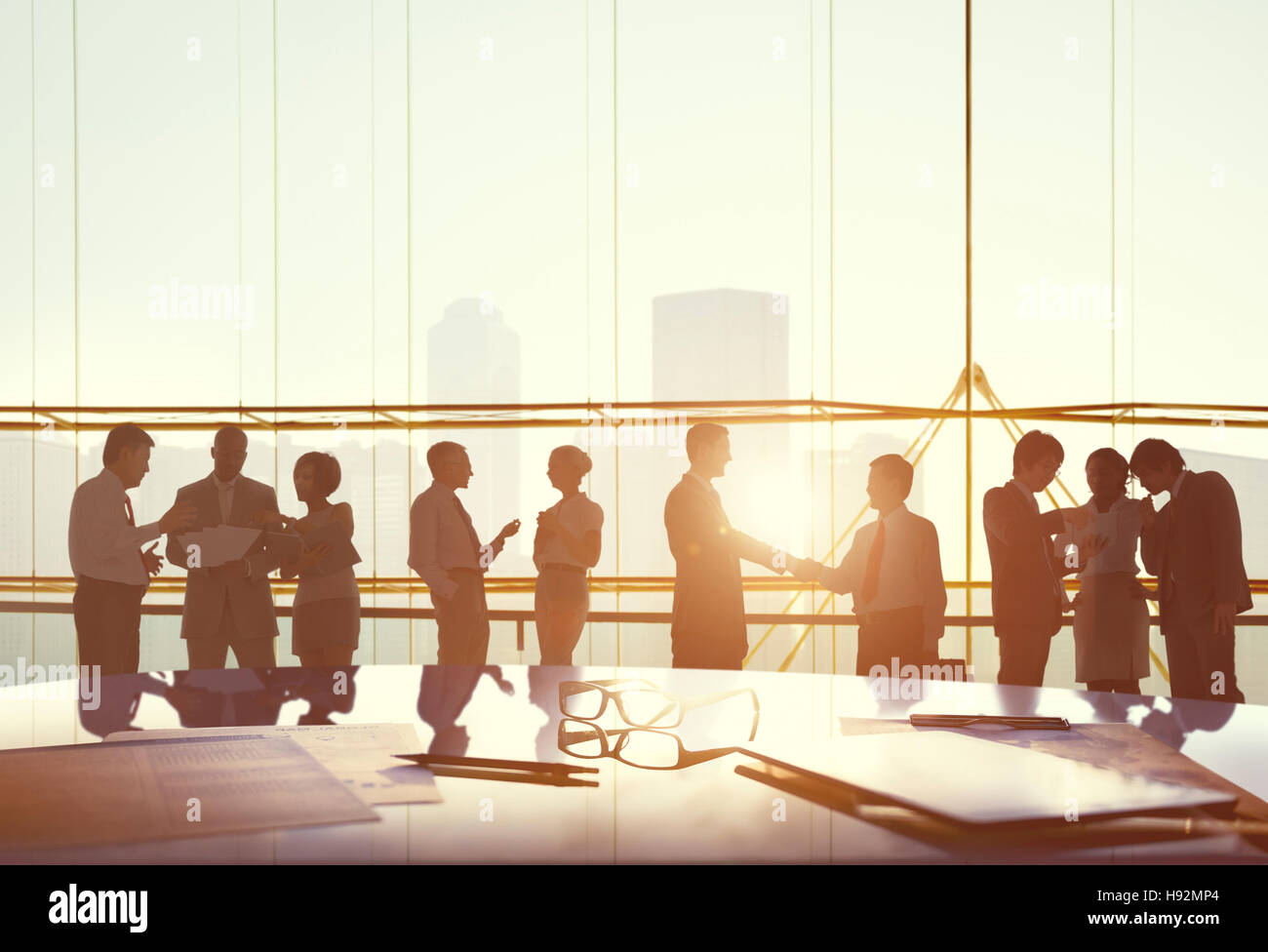 Corporate Business Communication Strategy Concept Stock Photo - Alamy