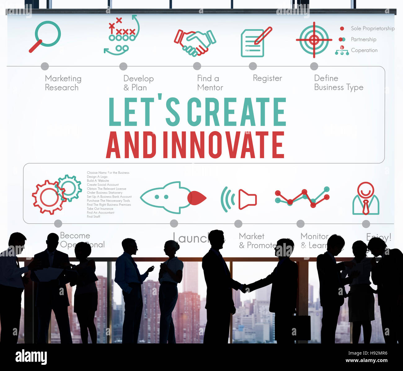 Creative Innovate Development Ideas Progress Concept Stock Photo - Alamy