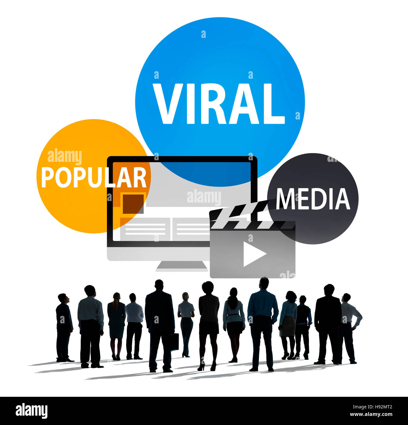 Social viral Cut Out Stock Images & Pictures - Alamy