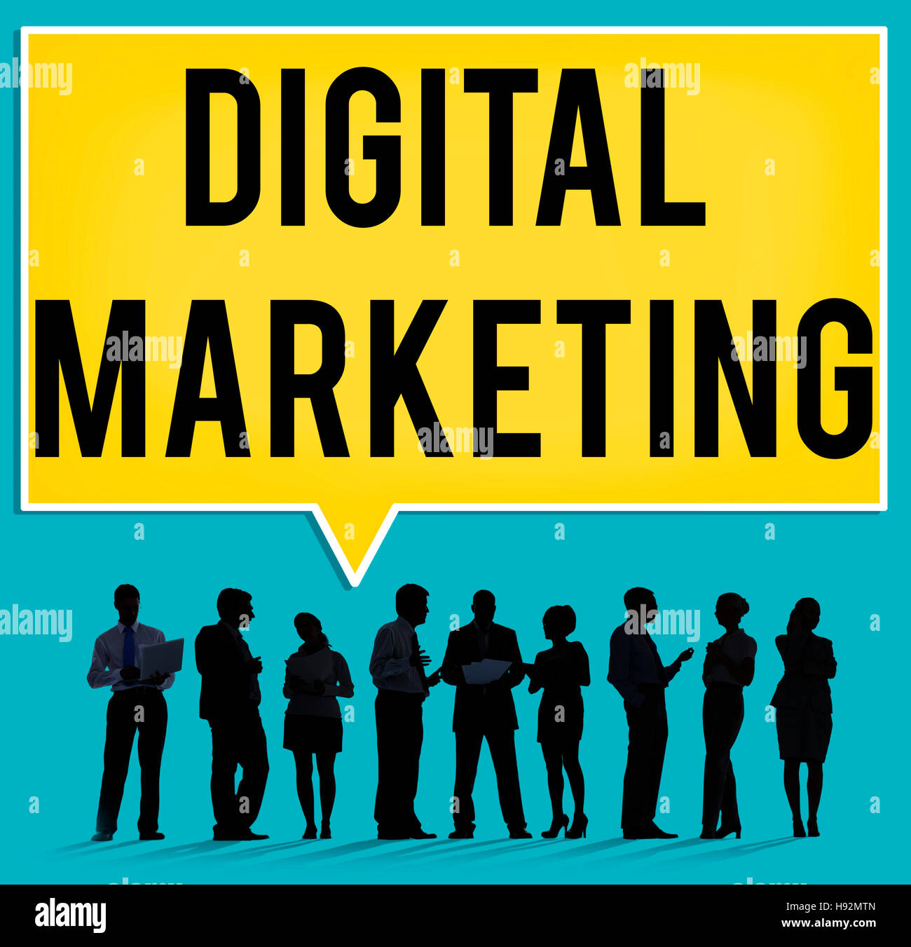 Digital Marketing Commercial Internet Online Concept Stock Photo - Alamy