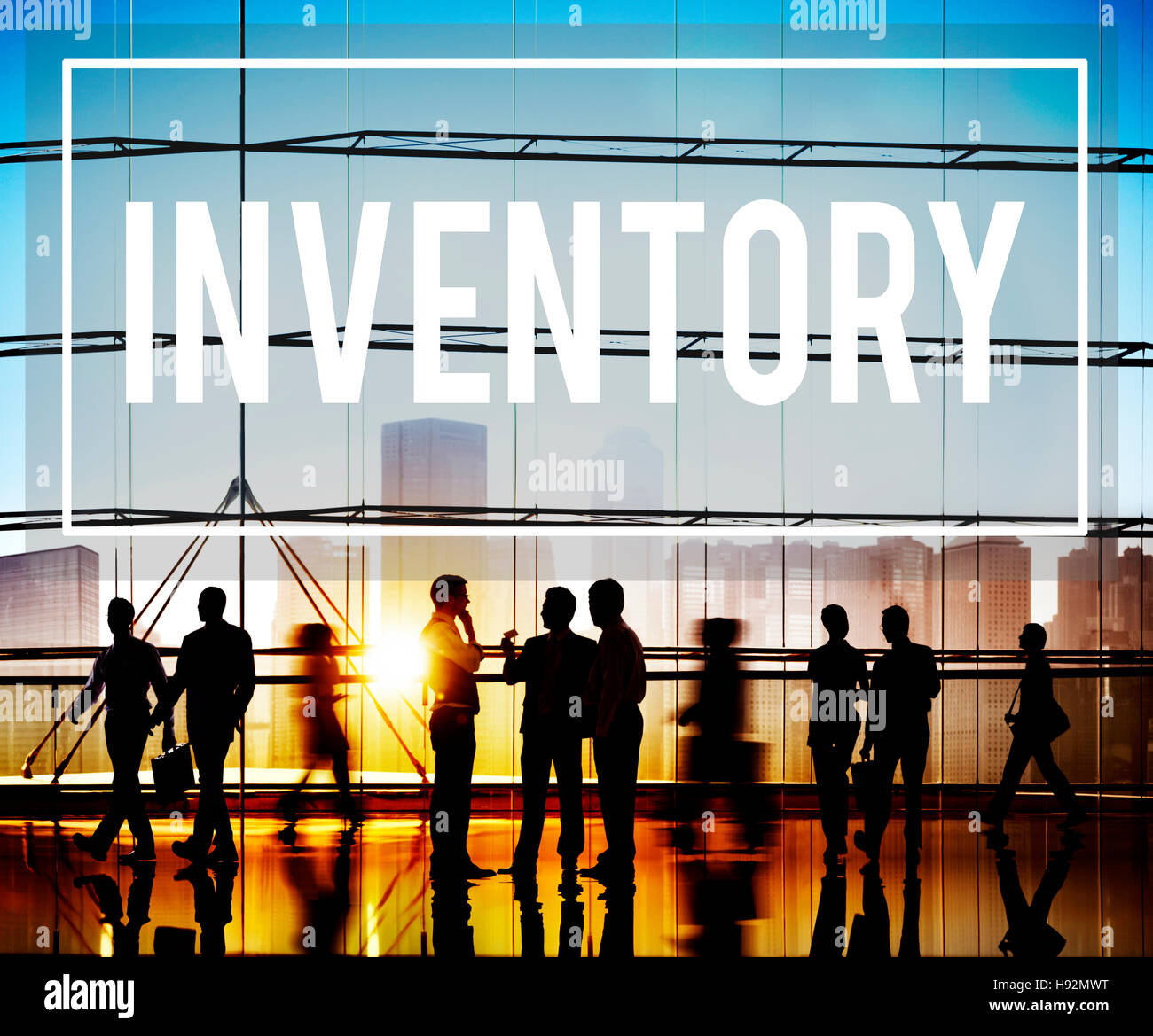 Inventory Manufacturing Logistic Reserves Concept Stock Photo - Alamy