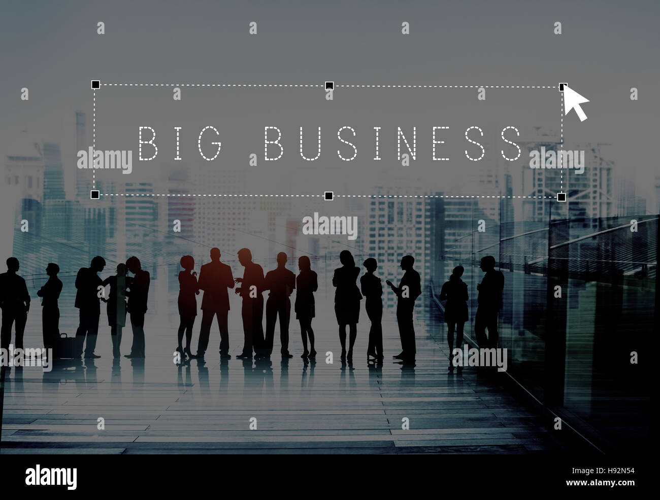 Big Business Company Corporate Enterprise Organisation Concept Stock ...