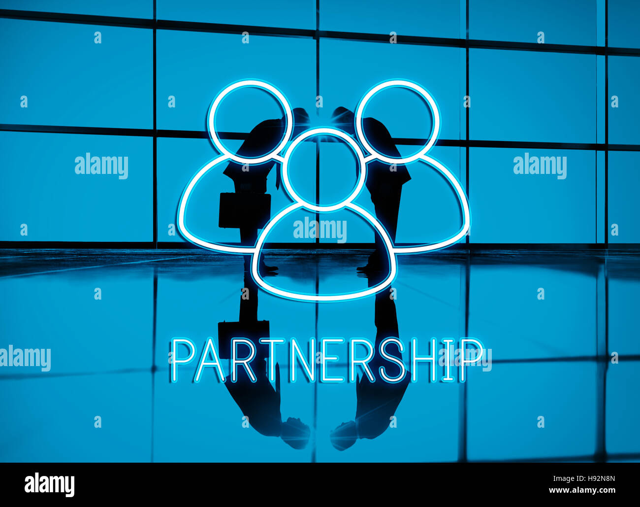 Partnership Team Leadership Concept Stock Photo - Alamy