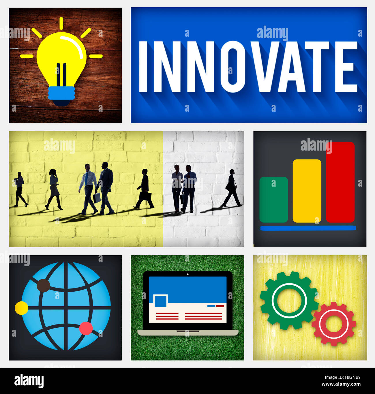 Innovate Invention Innovation Development Vision Concept Stock Photo ...
