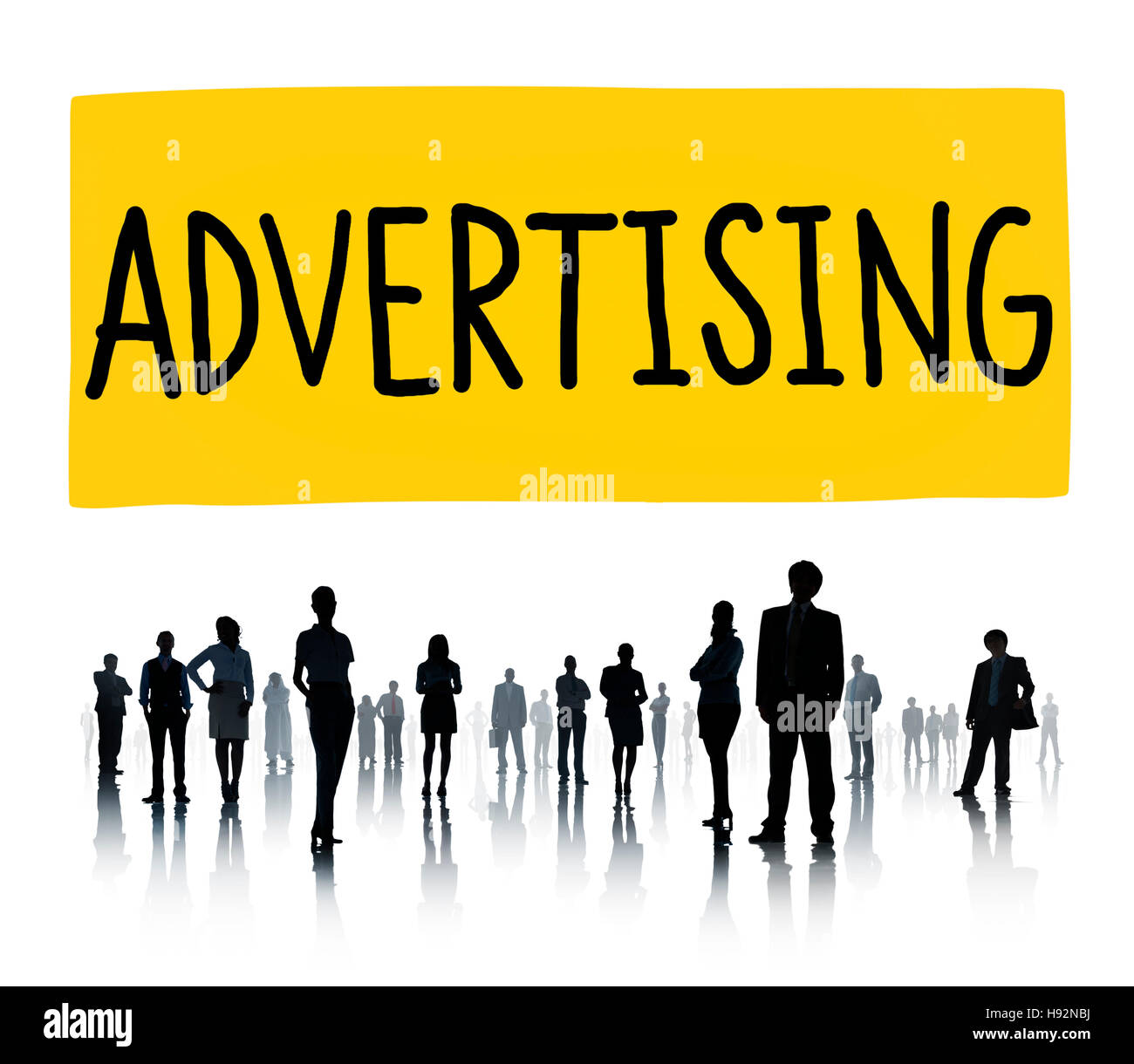 Advertising Commercial Marketing Strategy Promotion Concept Stock Photo ...