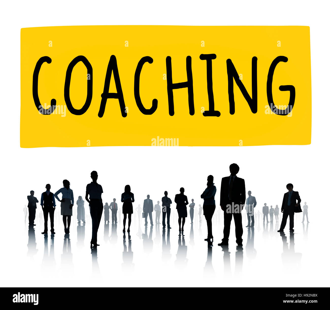 Coach Coaching Skills Teach Teaching Training Concept Stock Photo - Alamy