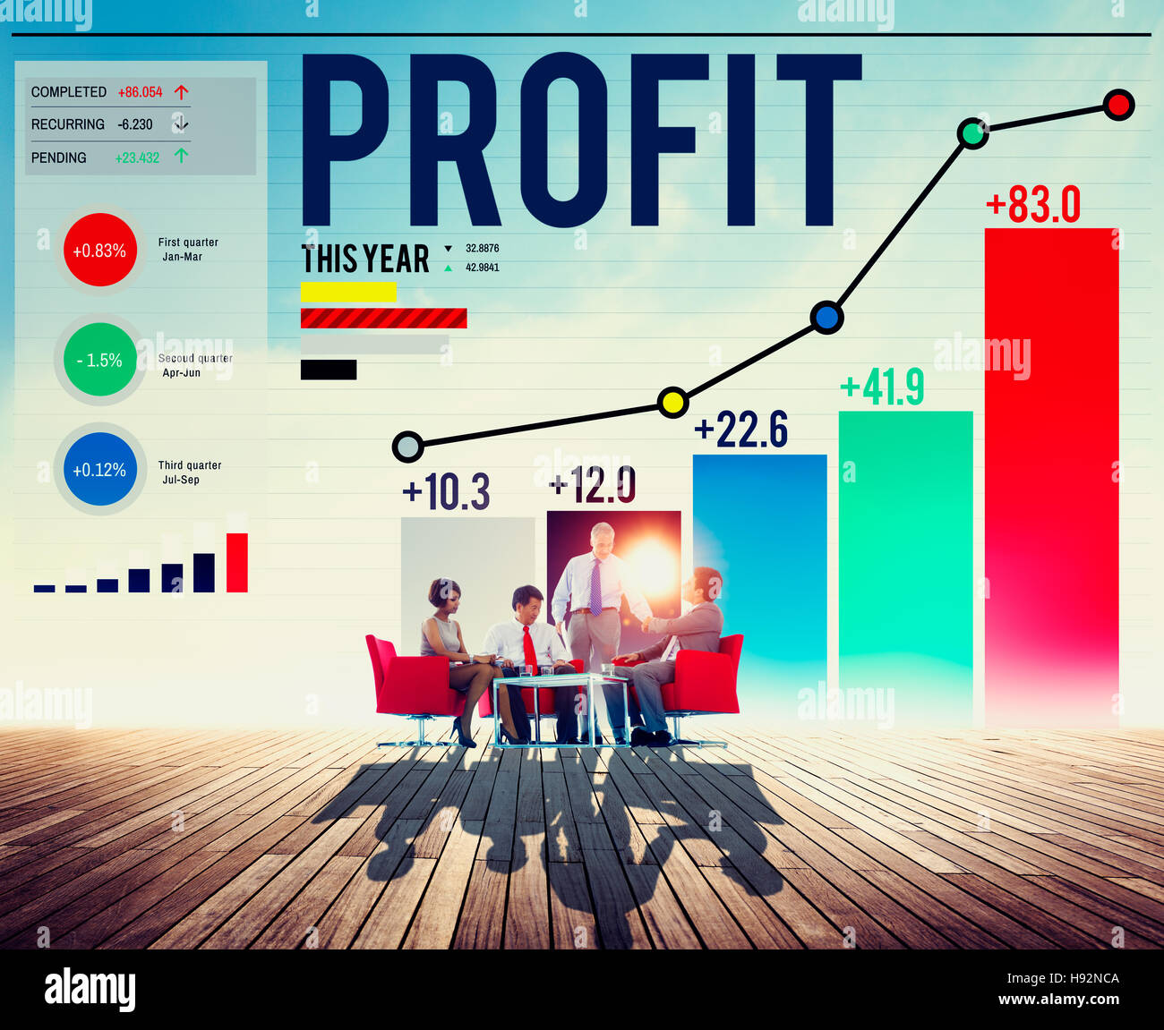 Income growth hi-res stock photography and images - Alamy