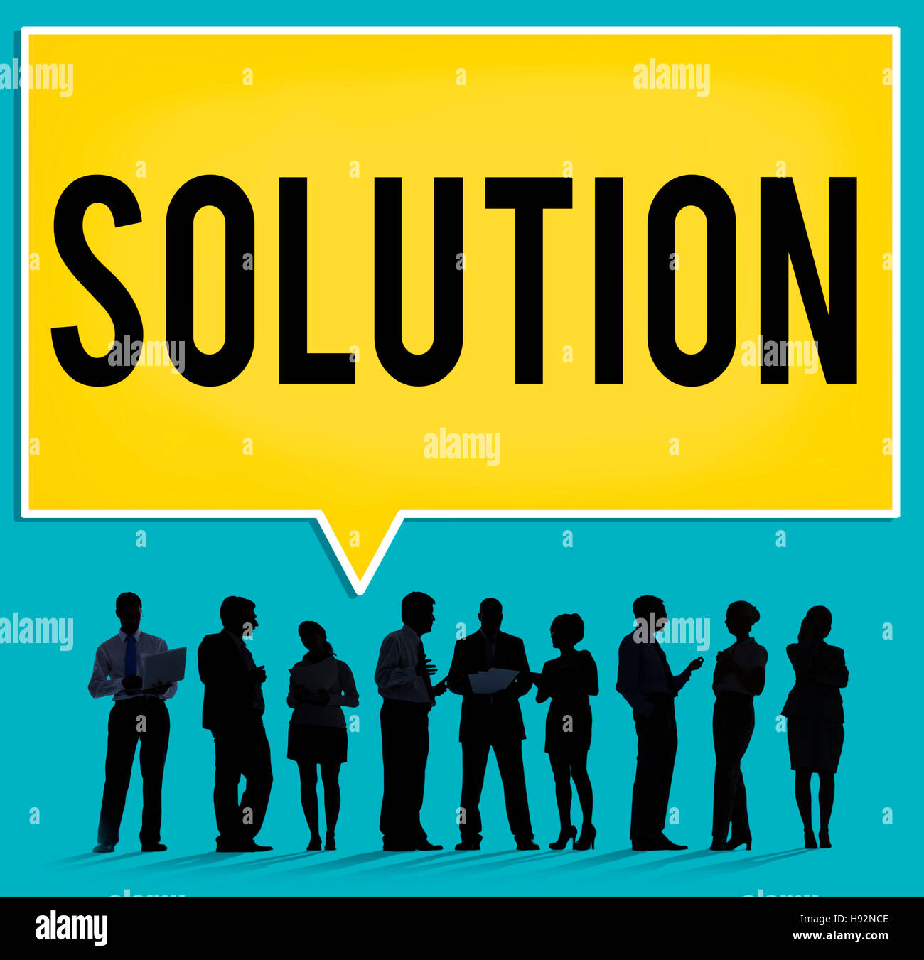Solution Solving Problem Resolve Strategy Concept Stock Photo - Alamy
