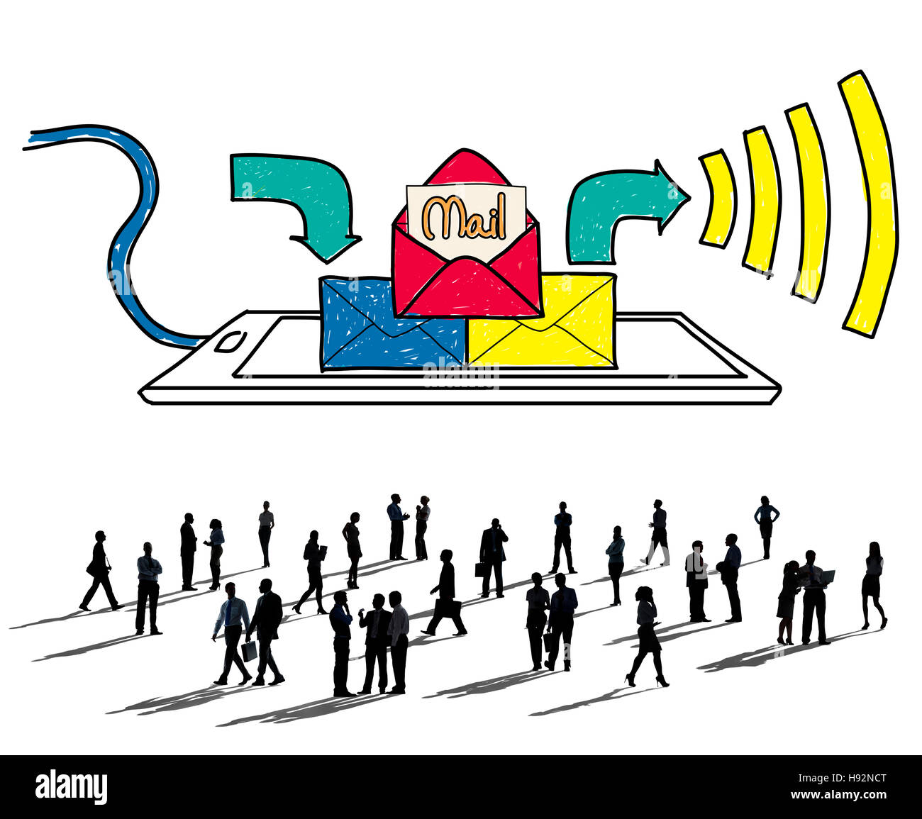 Inbox Message High Resolution Stock Photography and Images - Alamy