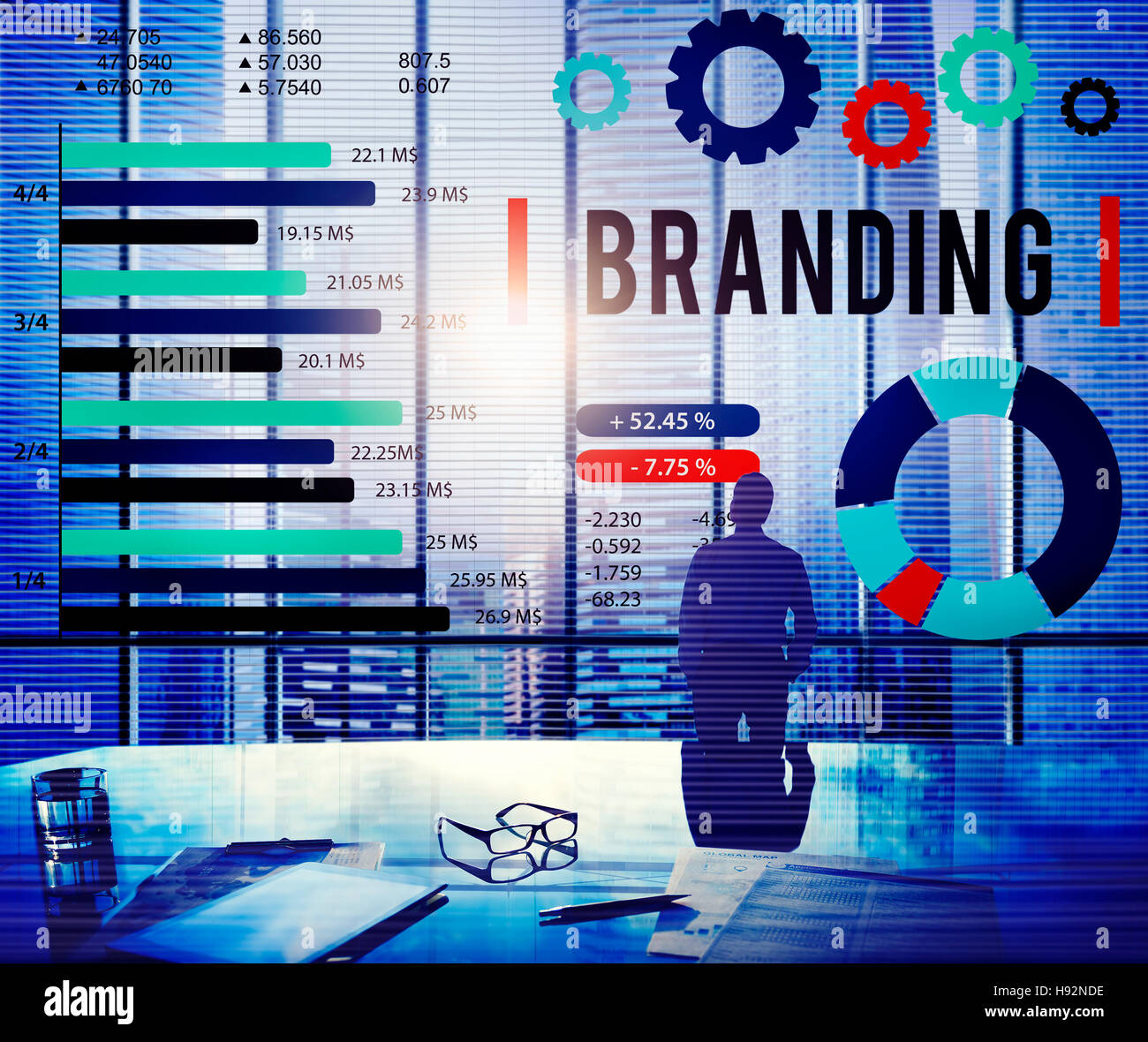 Brand Branding Copyright Advertising Banner Concept Stock Photo - Alamy