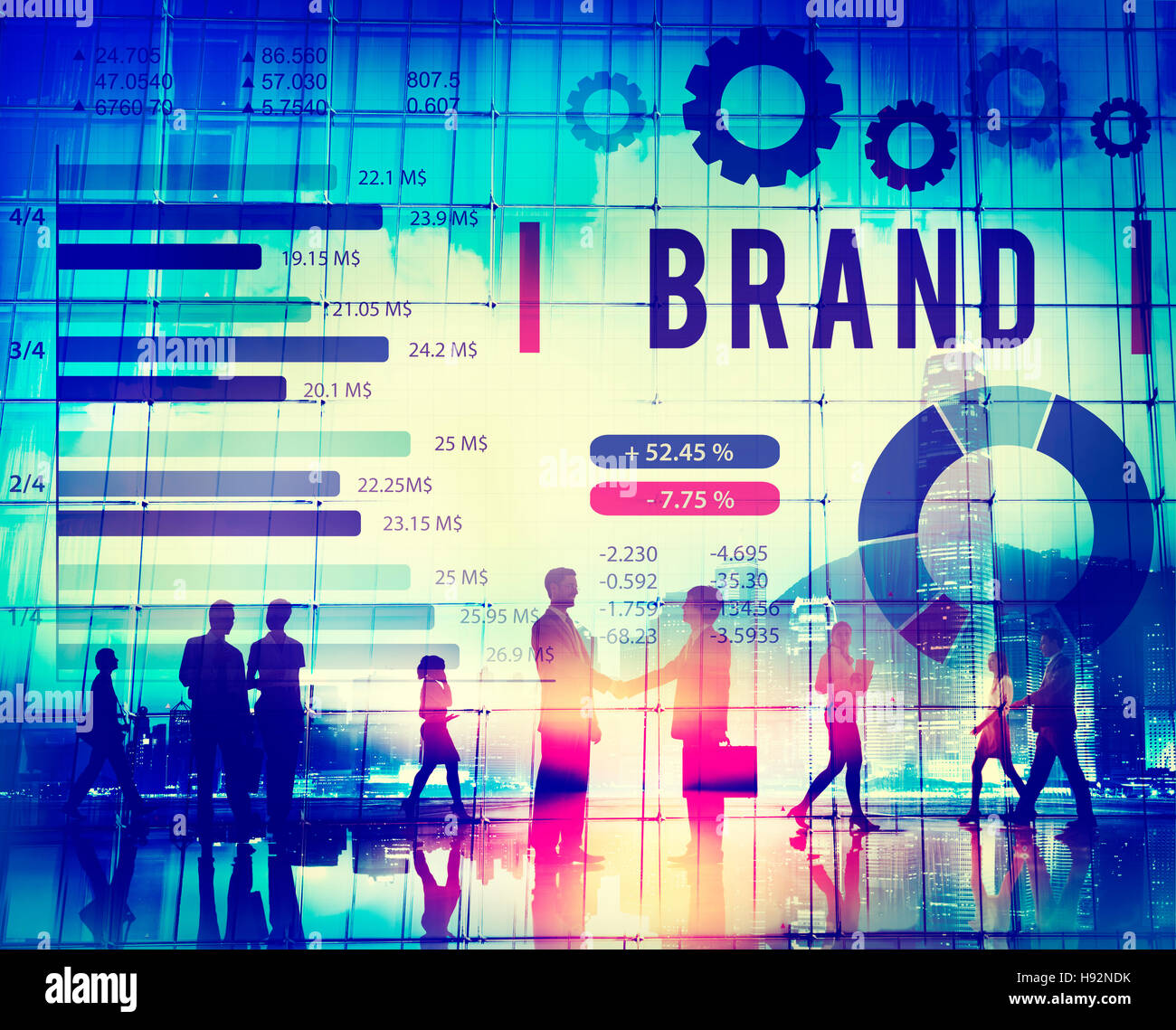 Brand Branding Copyright Advertising Banner Concept Stock Photo - Alamy