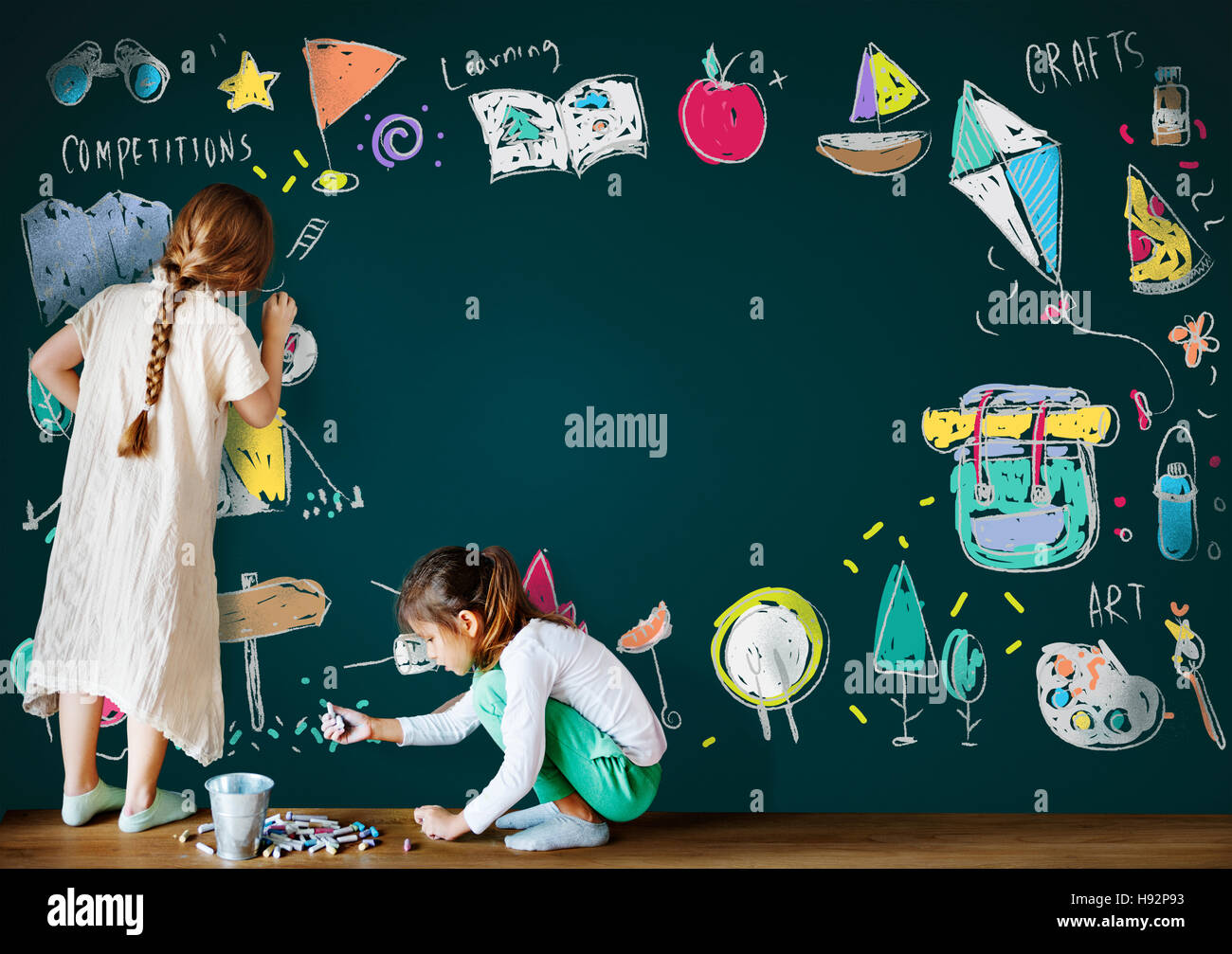 Summer Camp Adventure Exploration Enjoyment Concept Stock Photo - Alamy