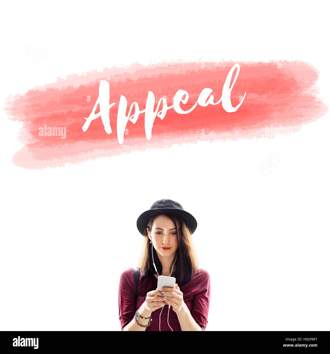 Appeal Attraction Beauty Fashion Vogue Graphic Concept Stock Photo - Alamy