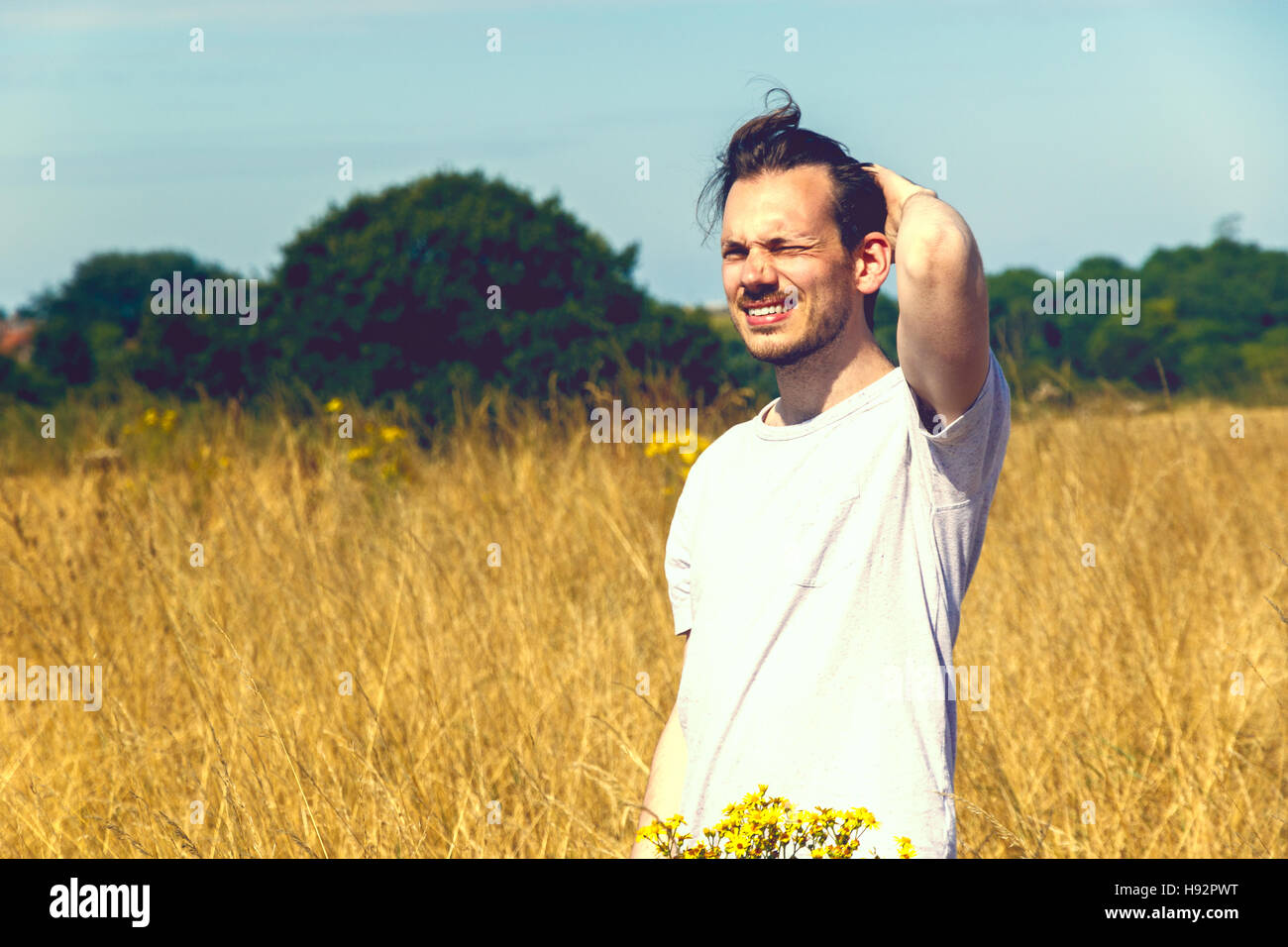Enjoying sunshine hi-res stock photography and images - Alamy