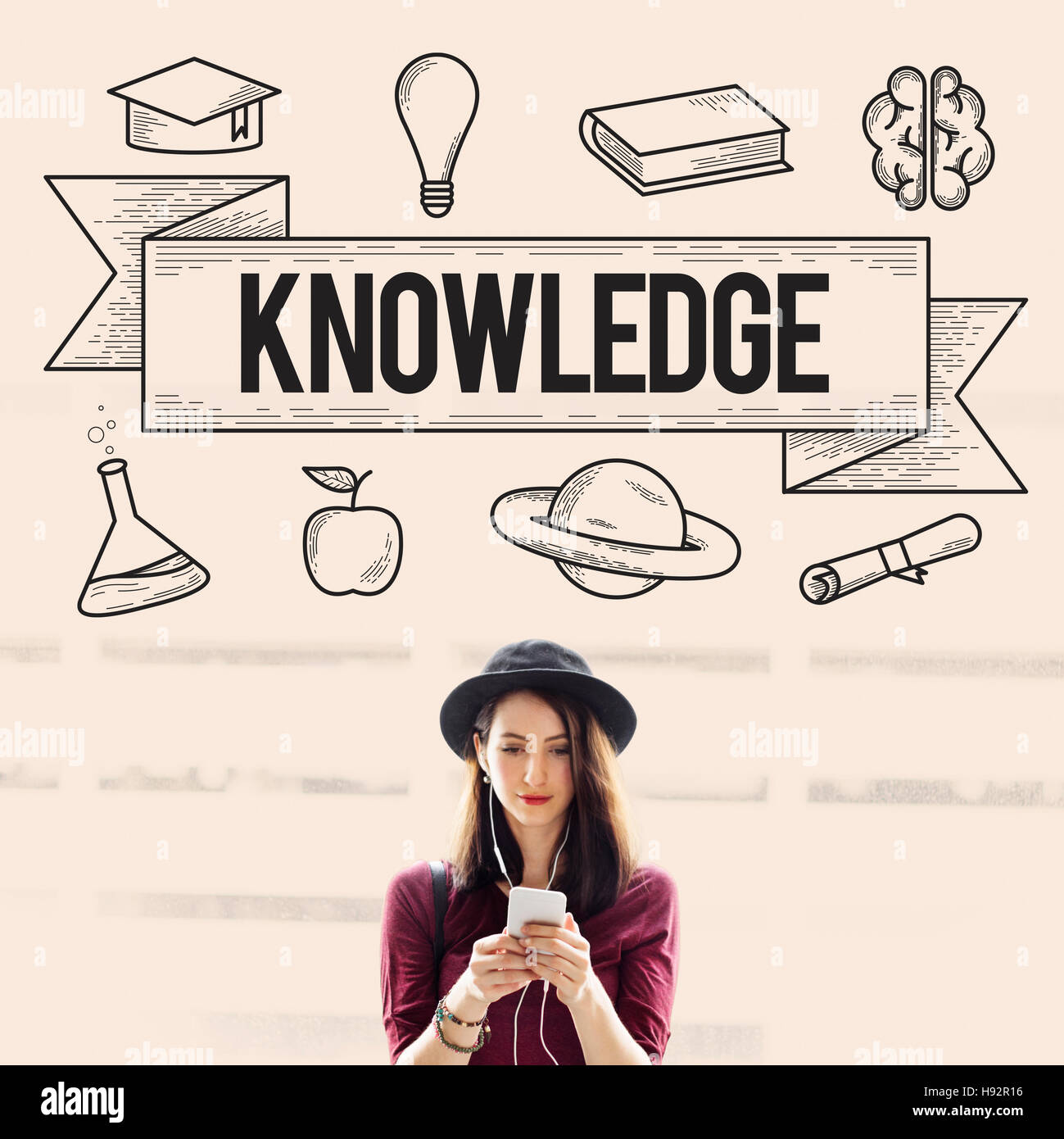 Education Learning Ideas Study Knowledge Concept Stock Photo - Alamy