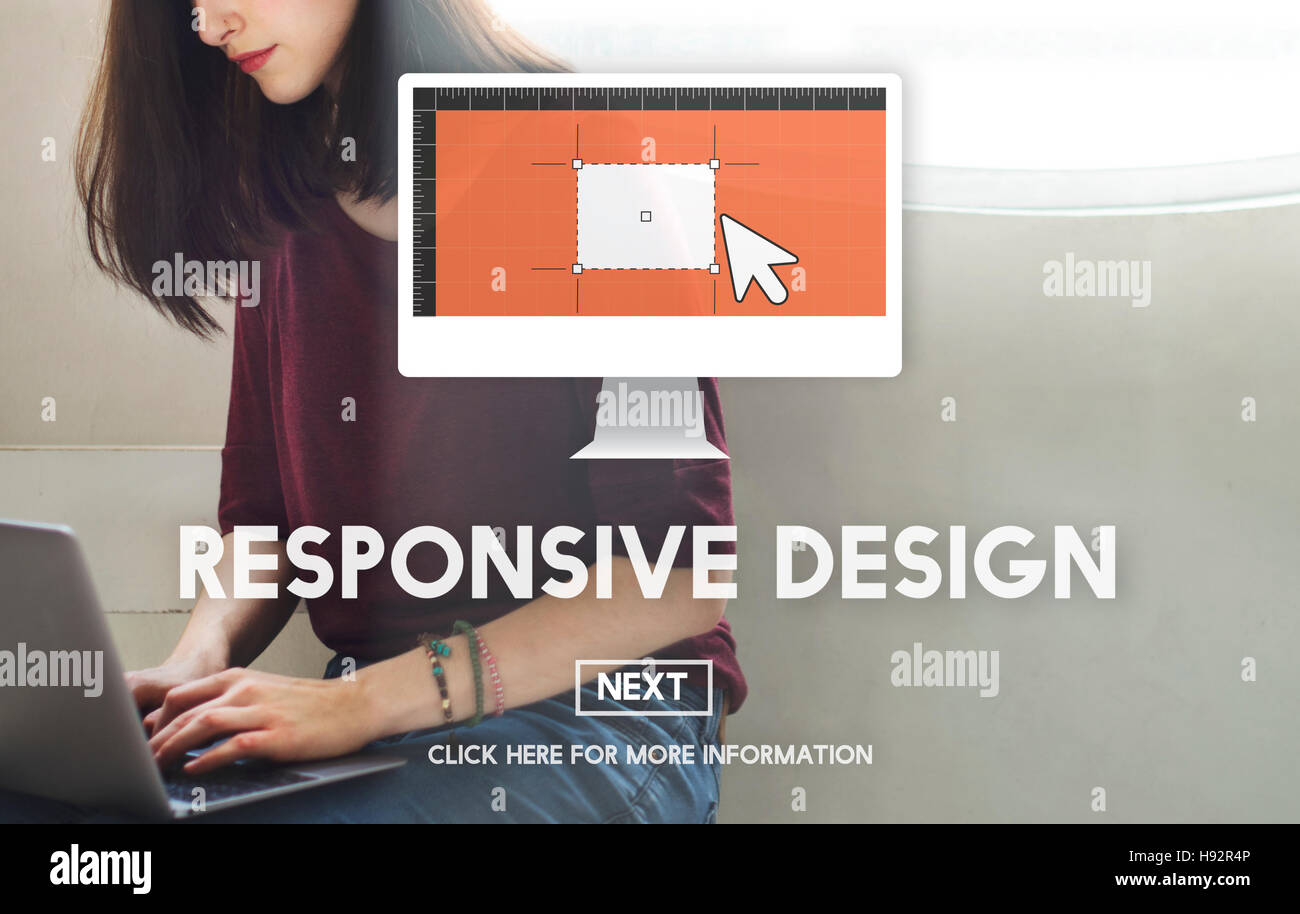 Responsive Design Digital Device Development Concept Stock Photo - Alamy
