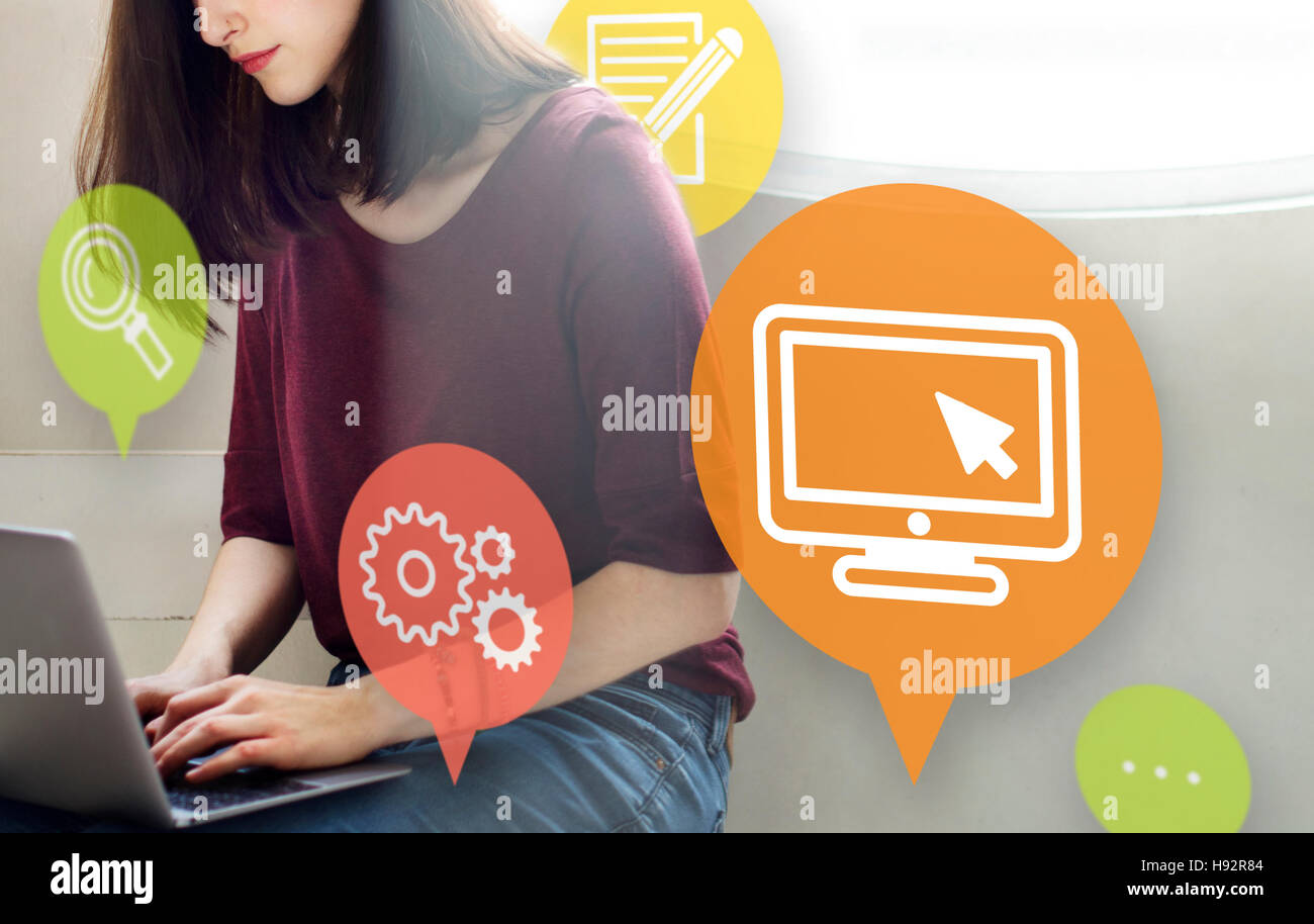 Ideas Innovation Technology Thoughts Concept Stock Photo - Alamy