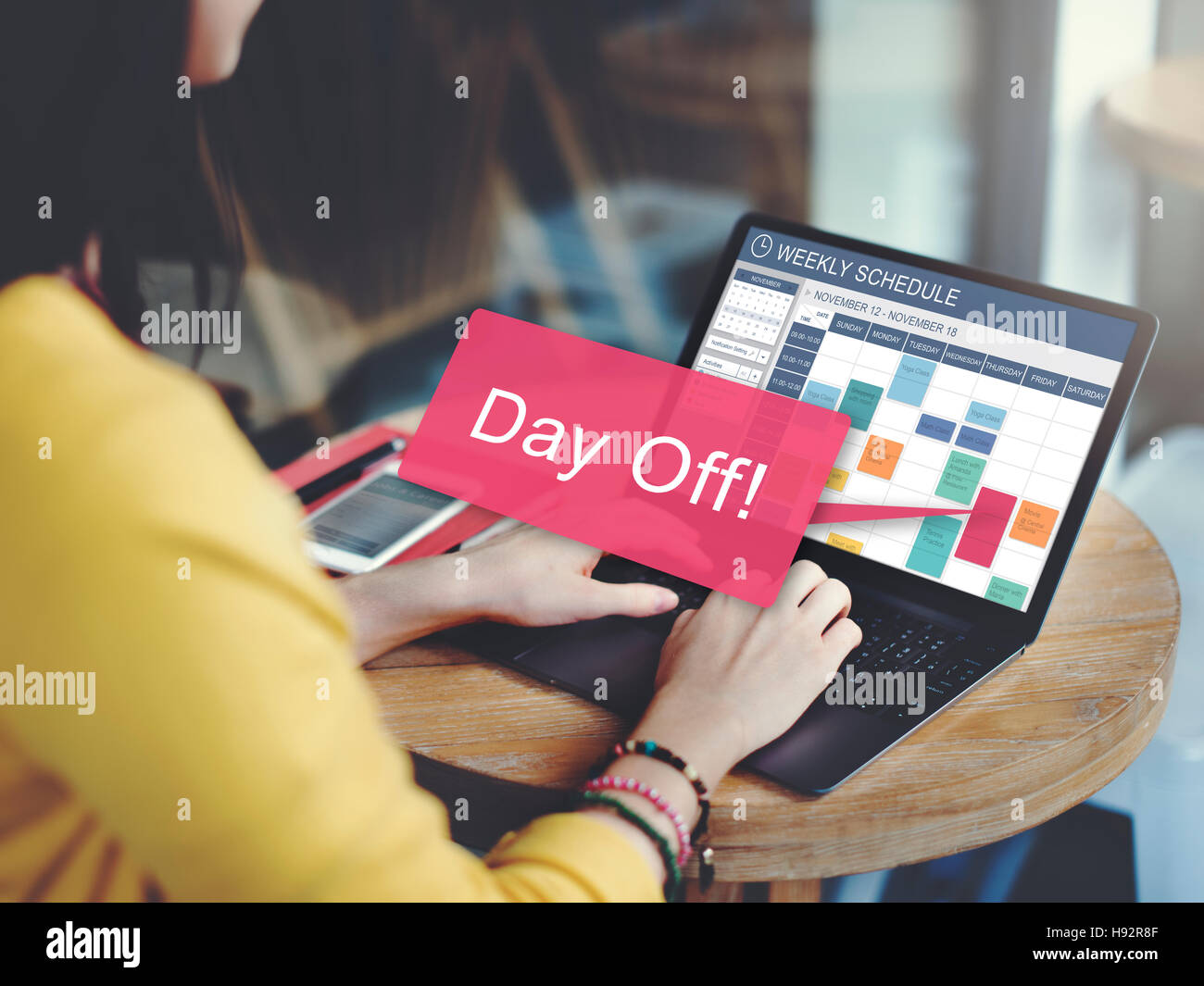 Day Off Vacation Holiday Event Relaxation Concept Stock Photo - Alamy