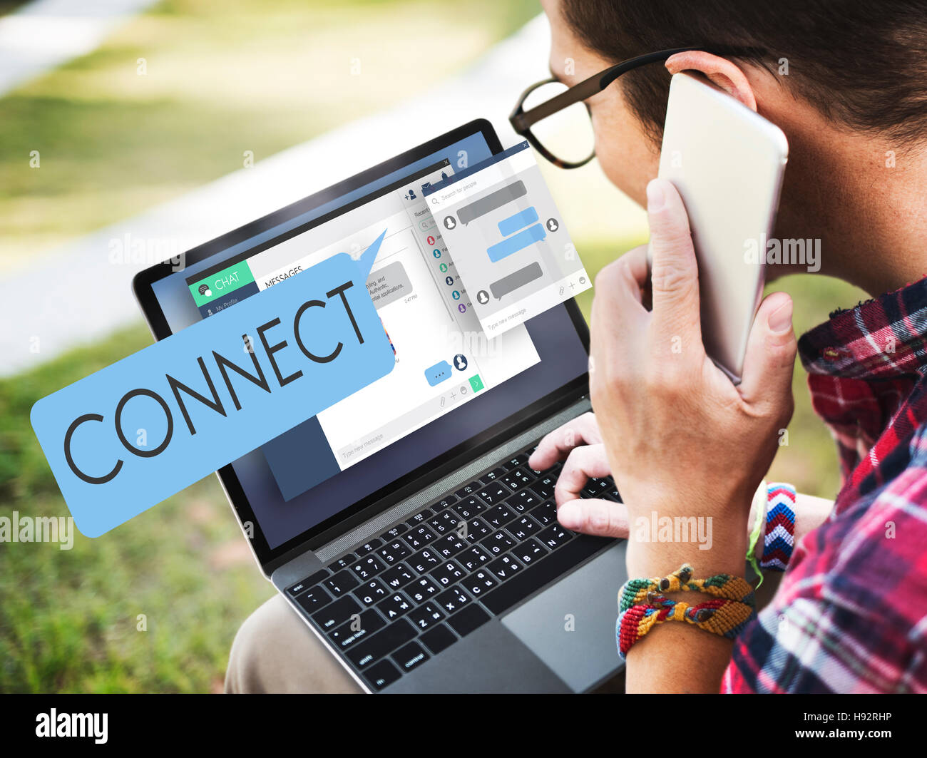 Connect Connection Access Network Join Link Concept Stock Photo - Alamy