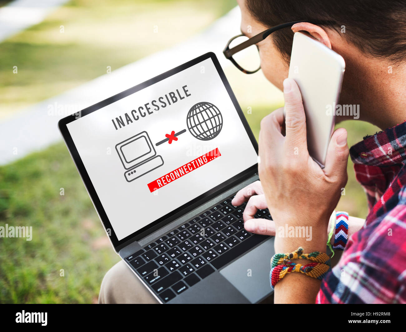 Inaccessible Denied Firewall Rejection Security Concept Stock Photo - Alamy