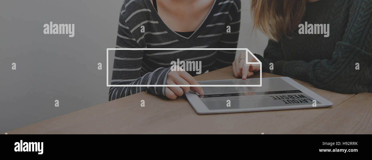 Banner Ribbon Copy Space Symbol Concept Stock Photo - Alamy