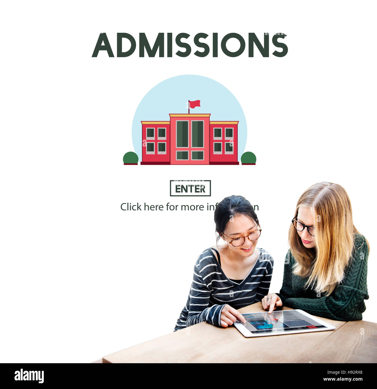 School admission social media hi-res stock photography and images - Alamy
